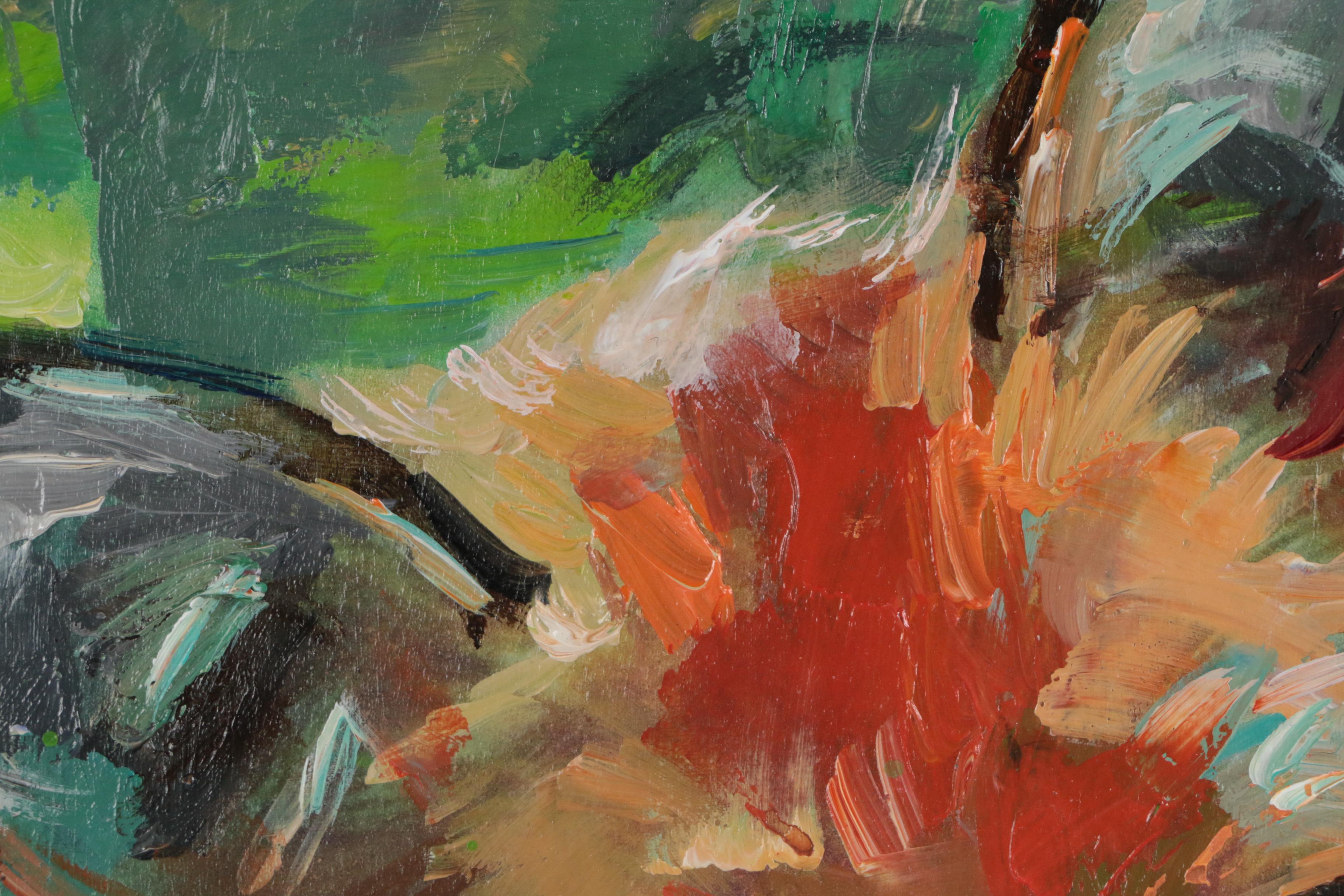 Adam Deda Oil Painting "Red Fox", 2019 | EBTH