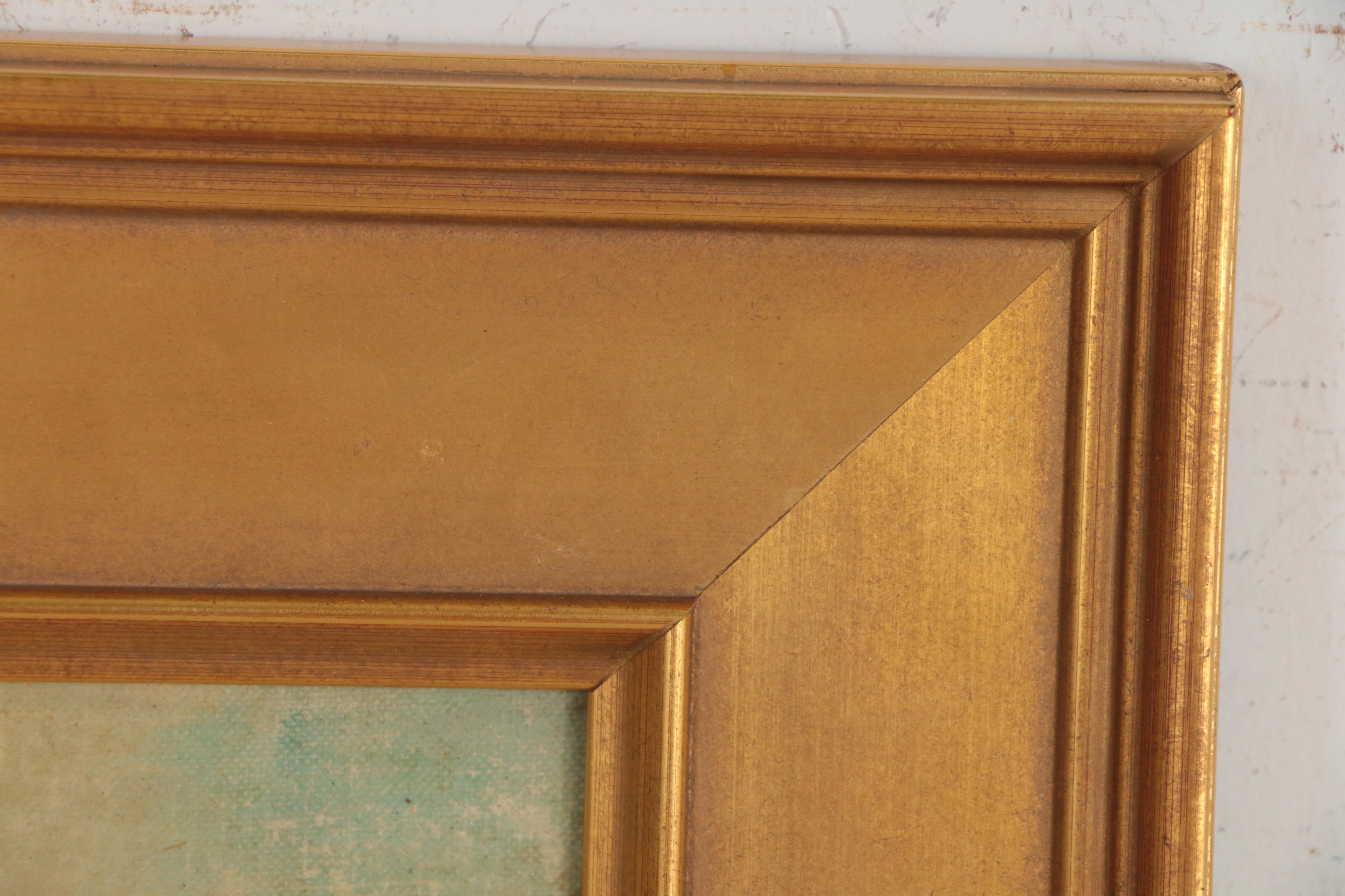 J. J. Enwright Harbor Scene Oil Painting | EBTH