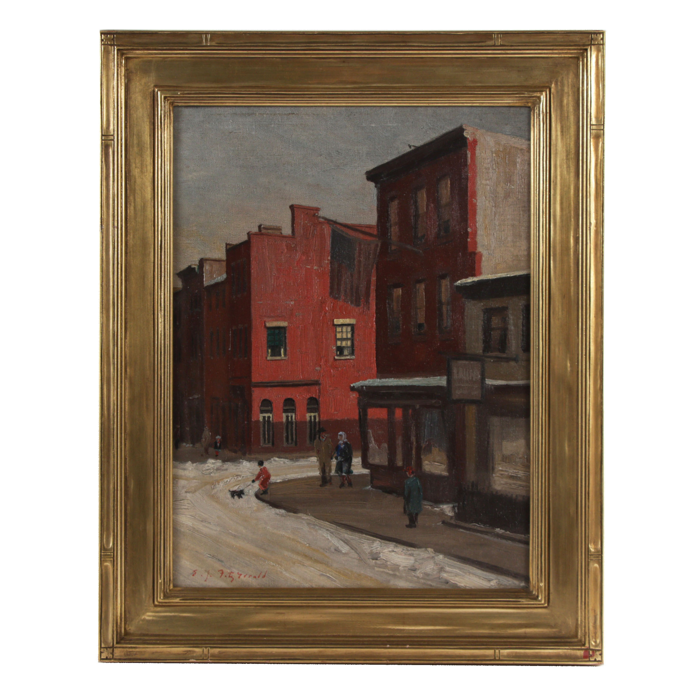 Edmond J. Fitzgerald Oil Painting | EBTH