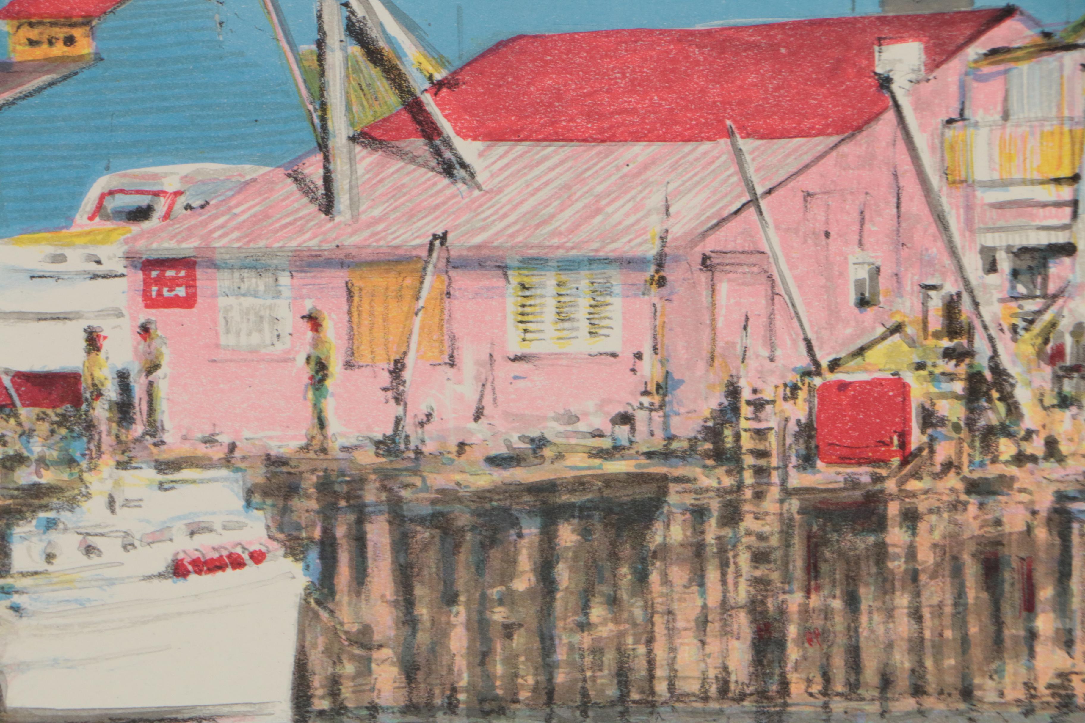 Don Whitlock Architectural Color Lithographs | EBTH