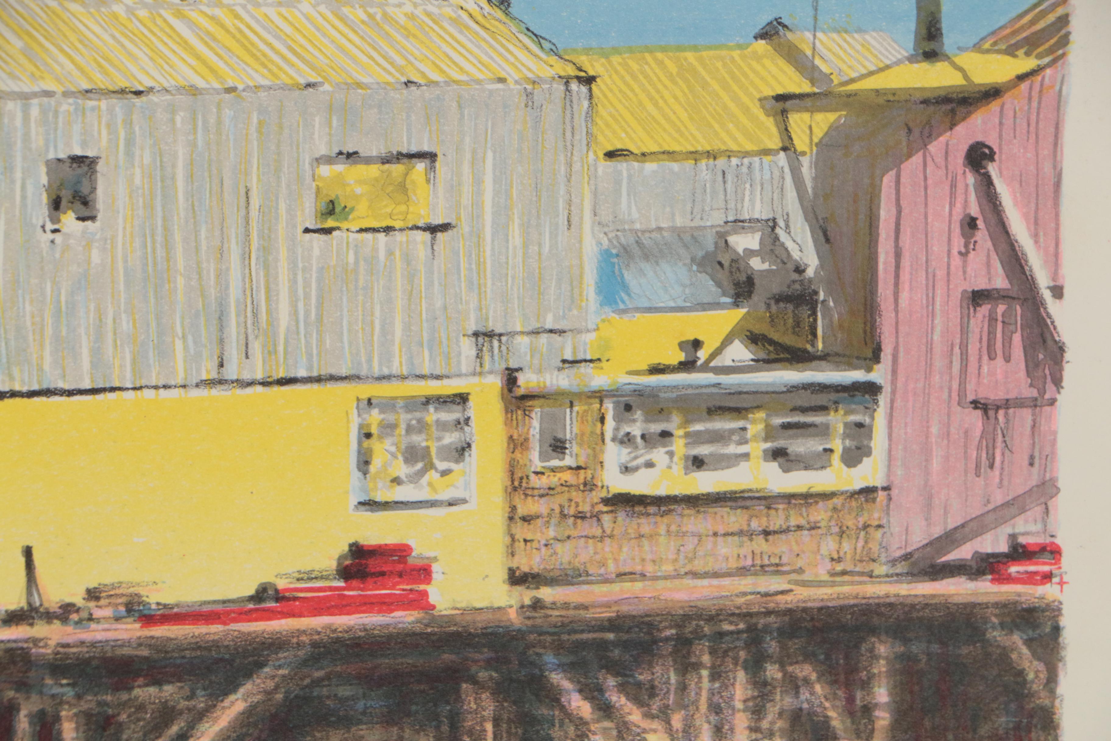 Don Whitlock Architectural Color Lithographs | EBTH