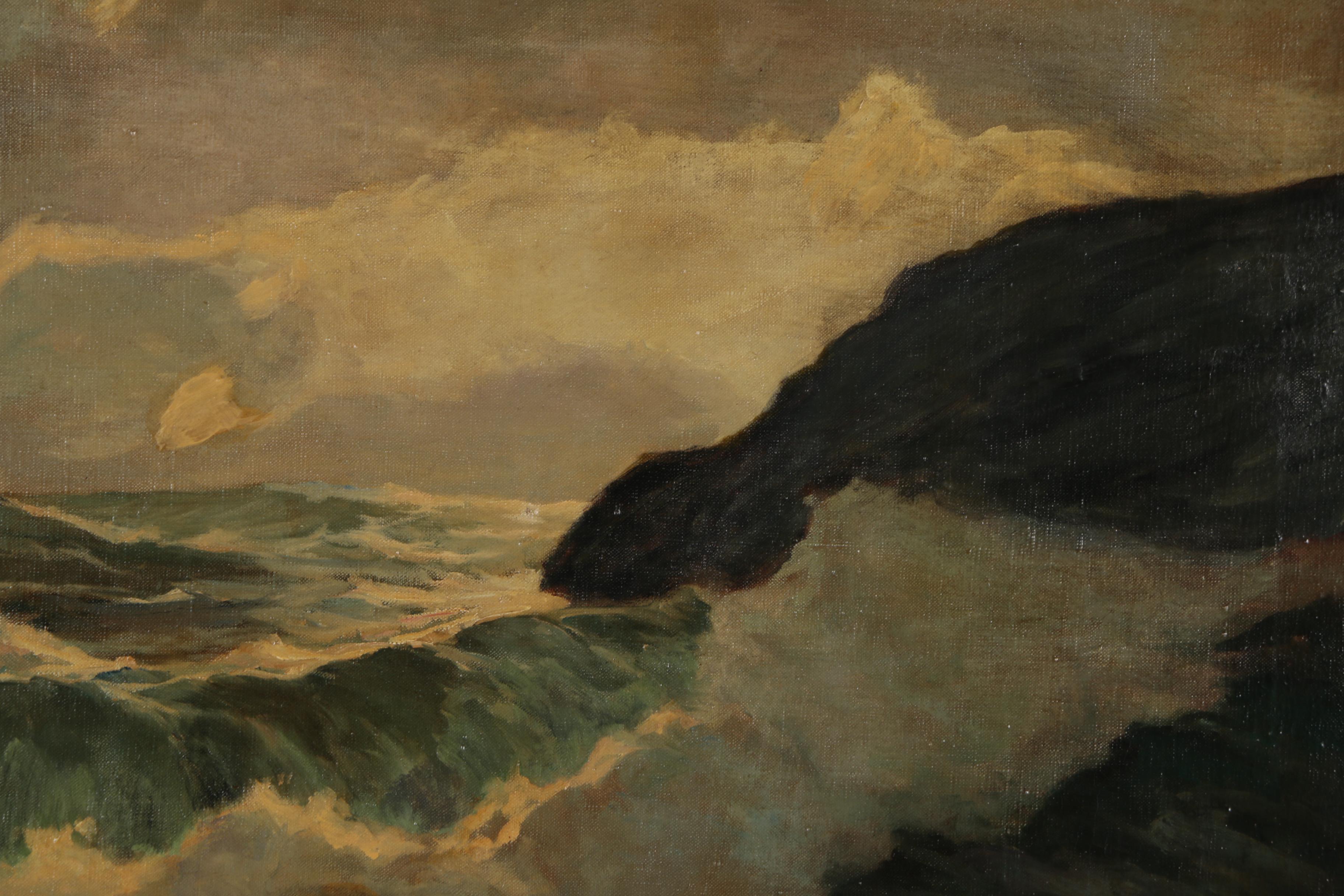 Mary Cable Butler Seascape Oil Painting | EBTH