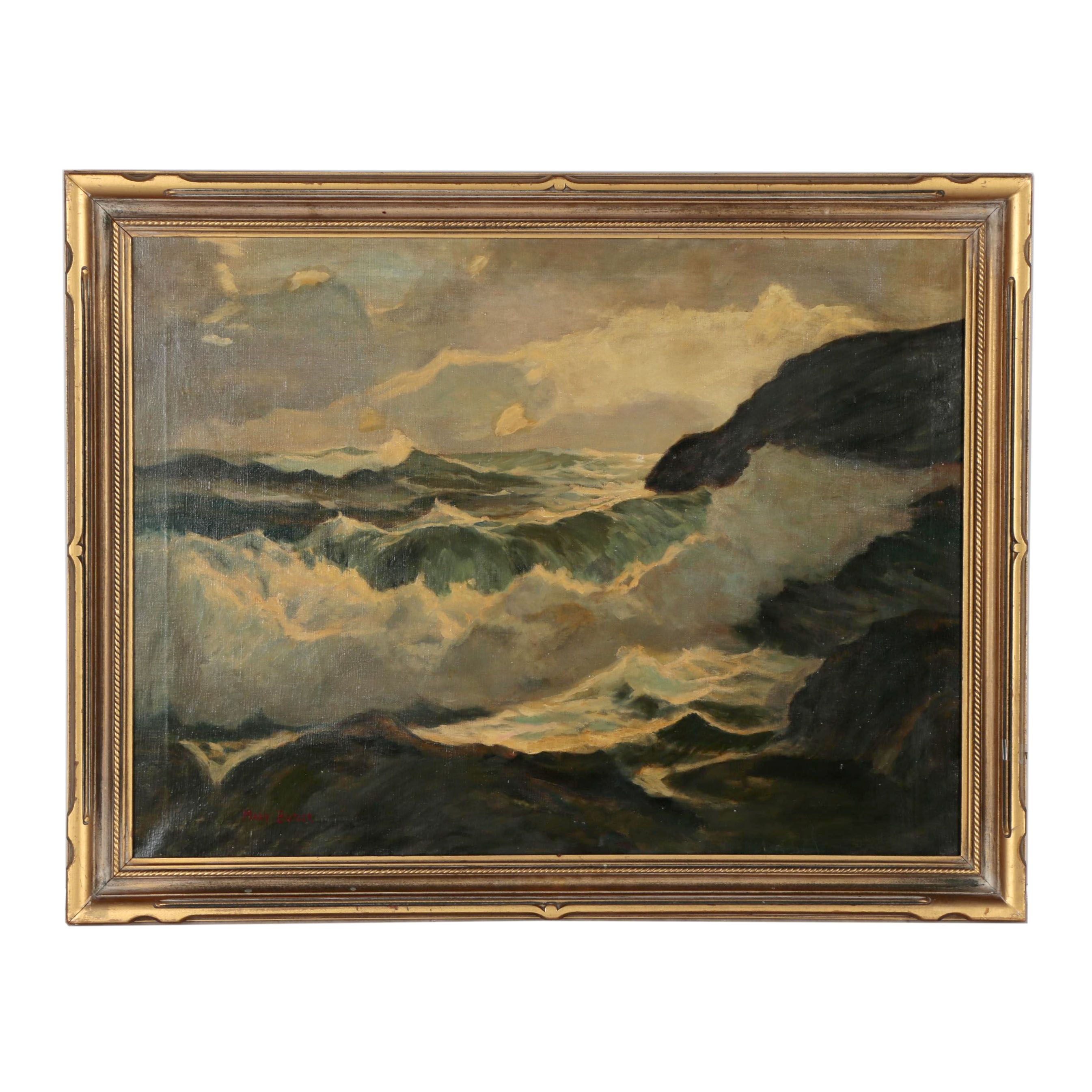 Mary Cable Butler Seascape Oil Painting | EBTH