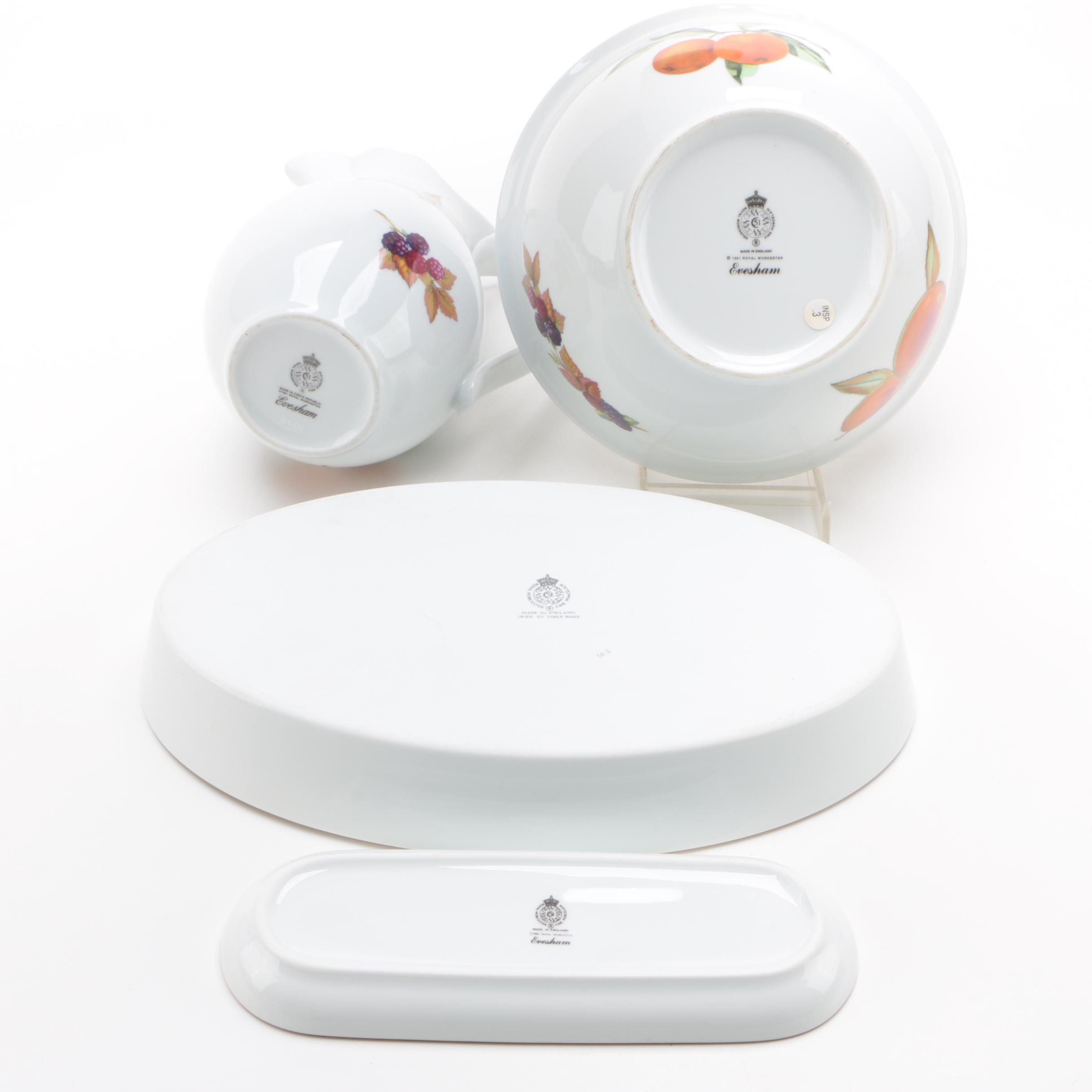 Royal Worcester "Evesham" Porcelain Dinnerware | EBTH