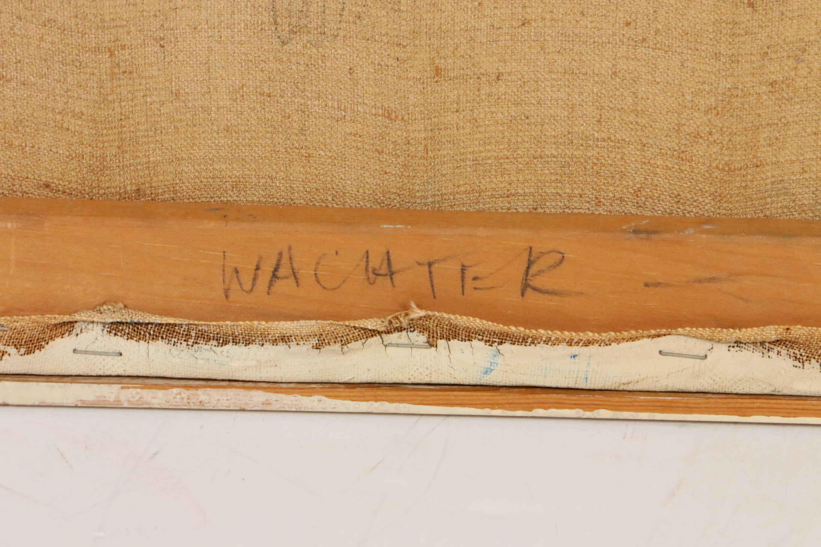 Richard Wachter Abstract Oil Painting, Mid to Late 20th Century | EBTH