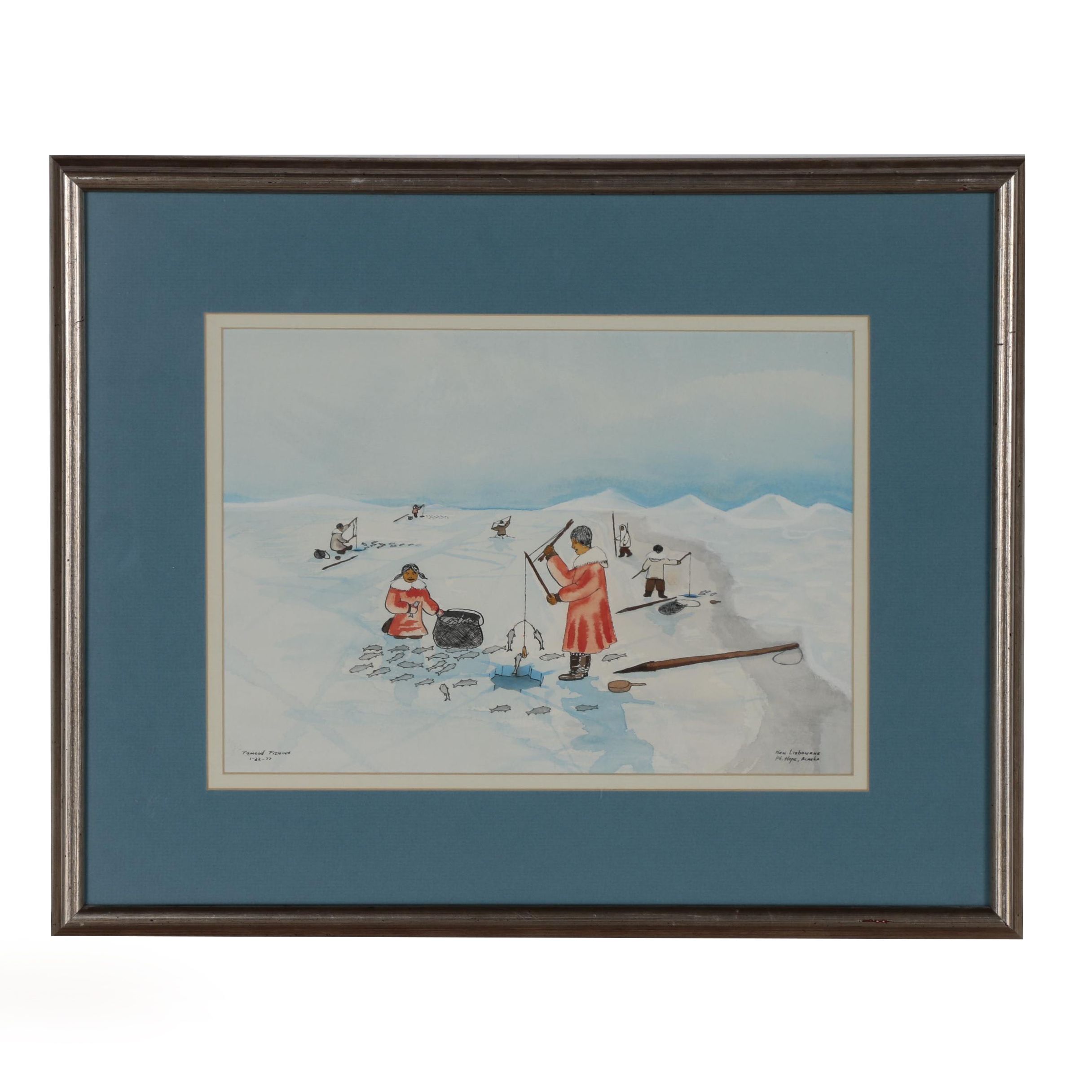 Ken Lisbourne Watercolor Painting "Tomeod Fishing" | EBTH