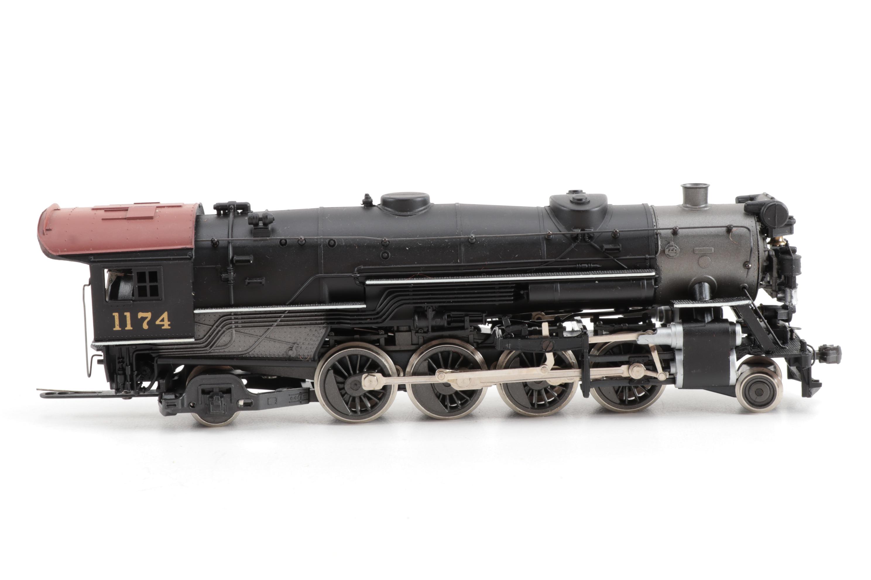 AHM HO Gauge Model Train Locomotives with Freight Cars, circa 1950s | EBTH