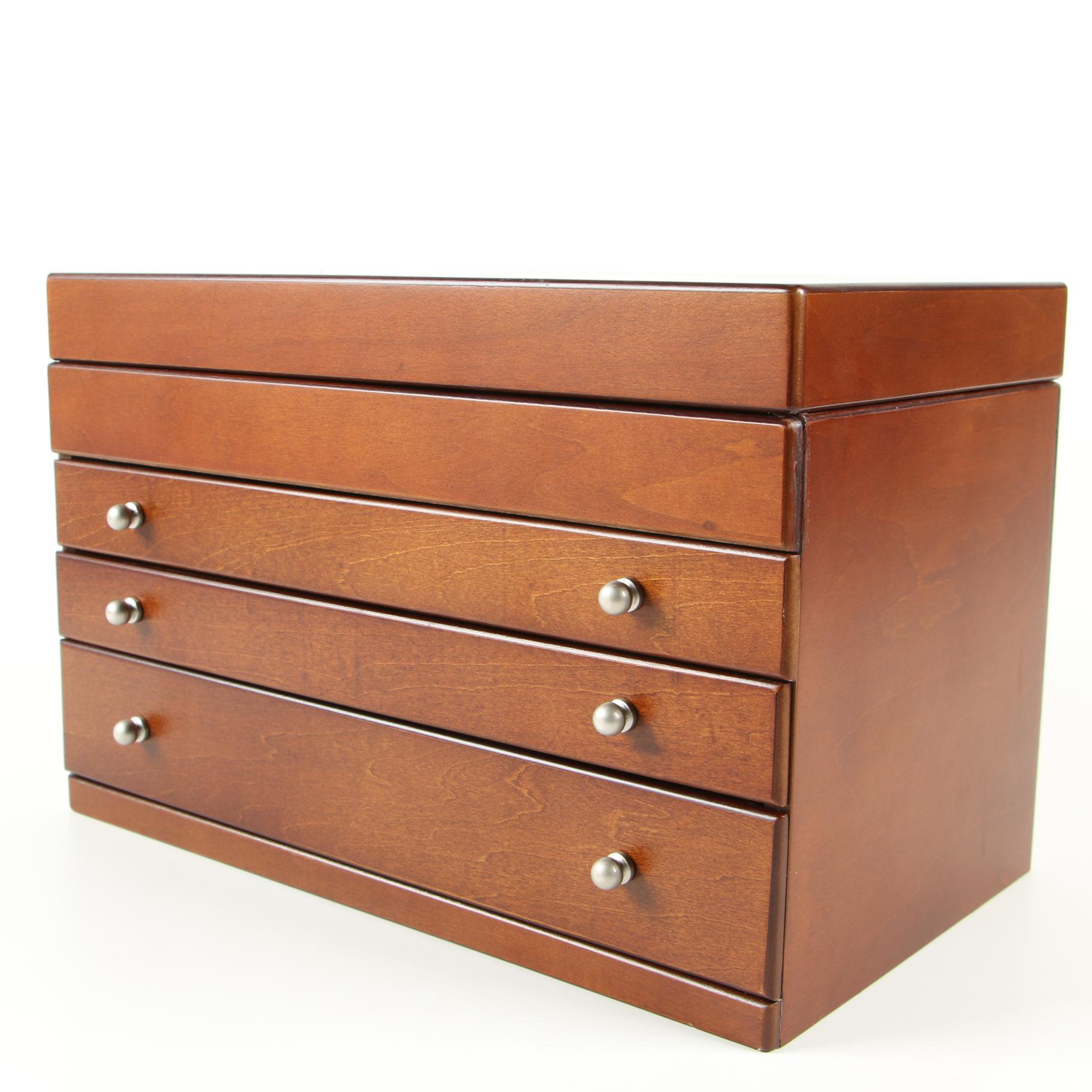 Mele & Co. Wooden Jewelry Box, Contemporary | EBTH