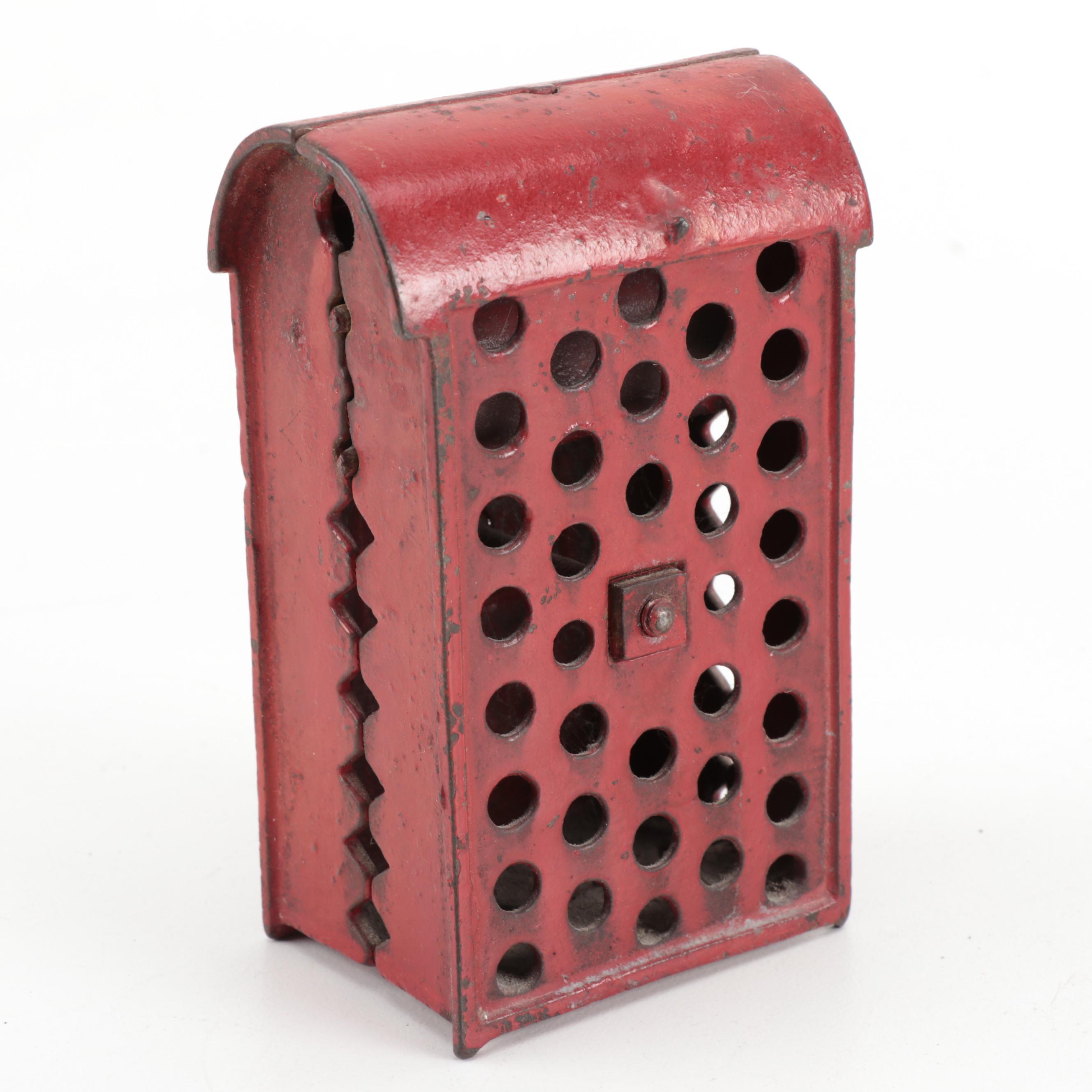 Cast Iron House, Bank Building, Mailbox, and Grandfather Clock Coin ...