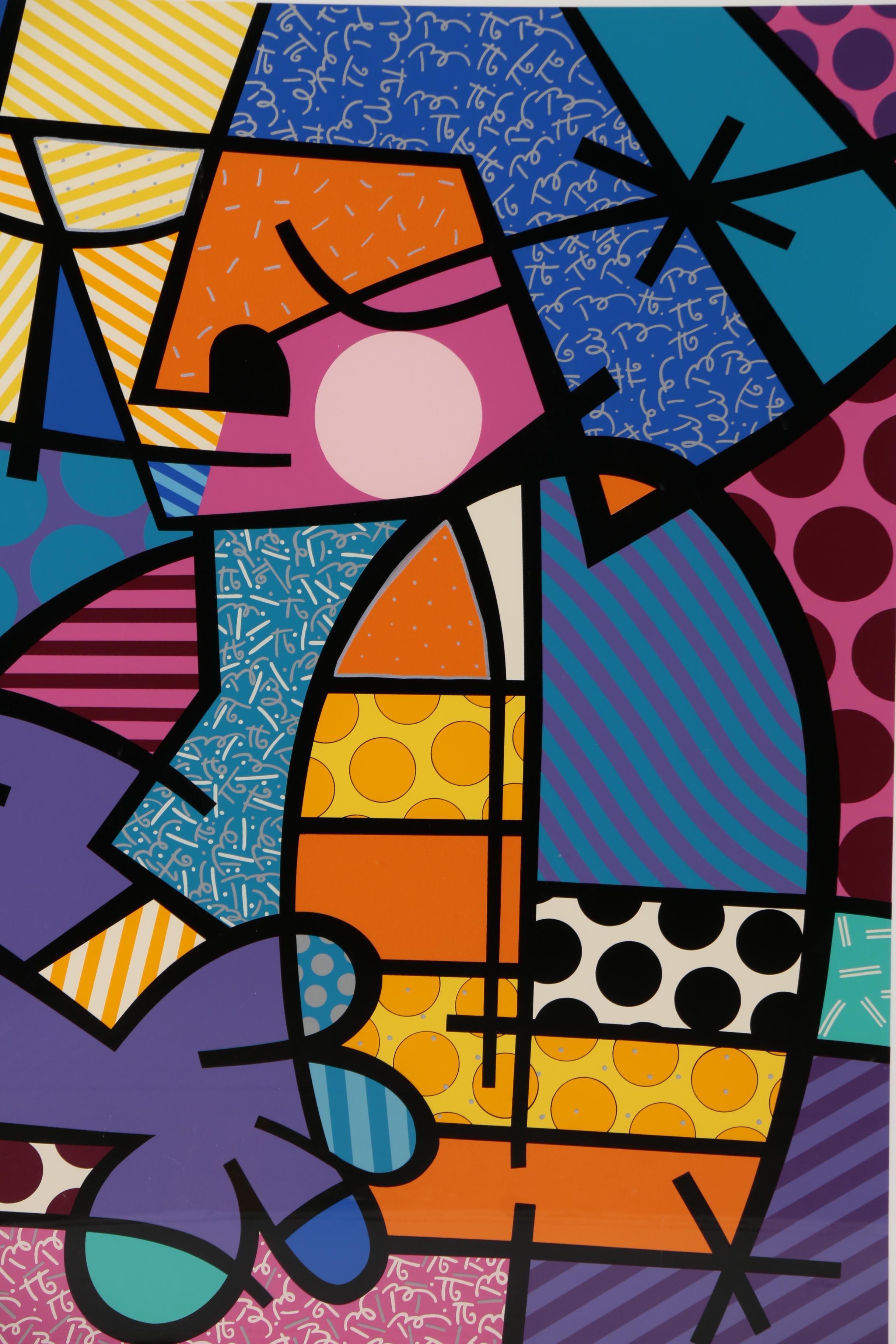 Romero Britto Pop Art Serigraph "Jennifer" | EBTH