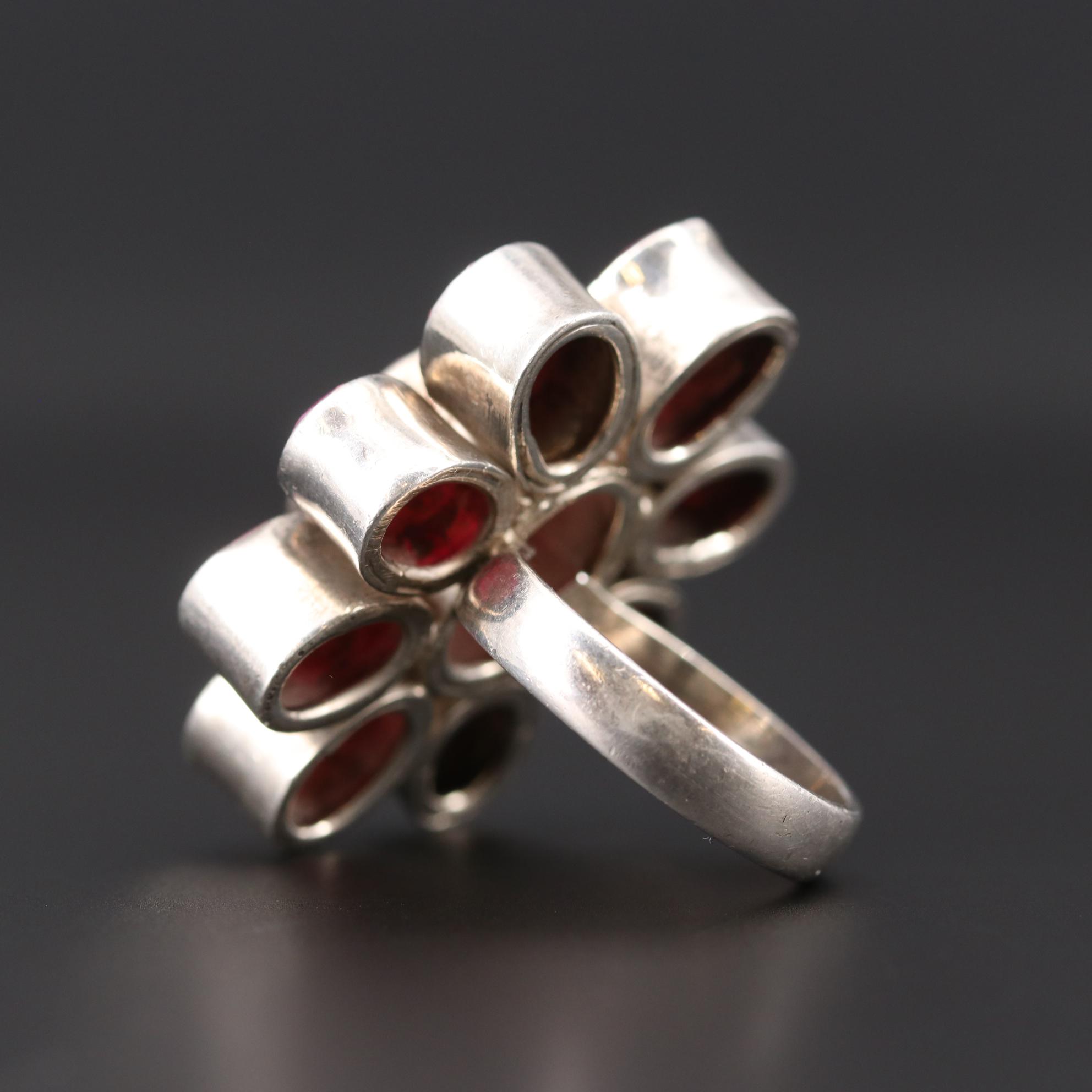 Sterling Silver Corundum Ring | EBTH