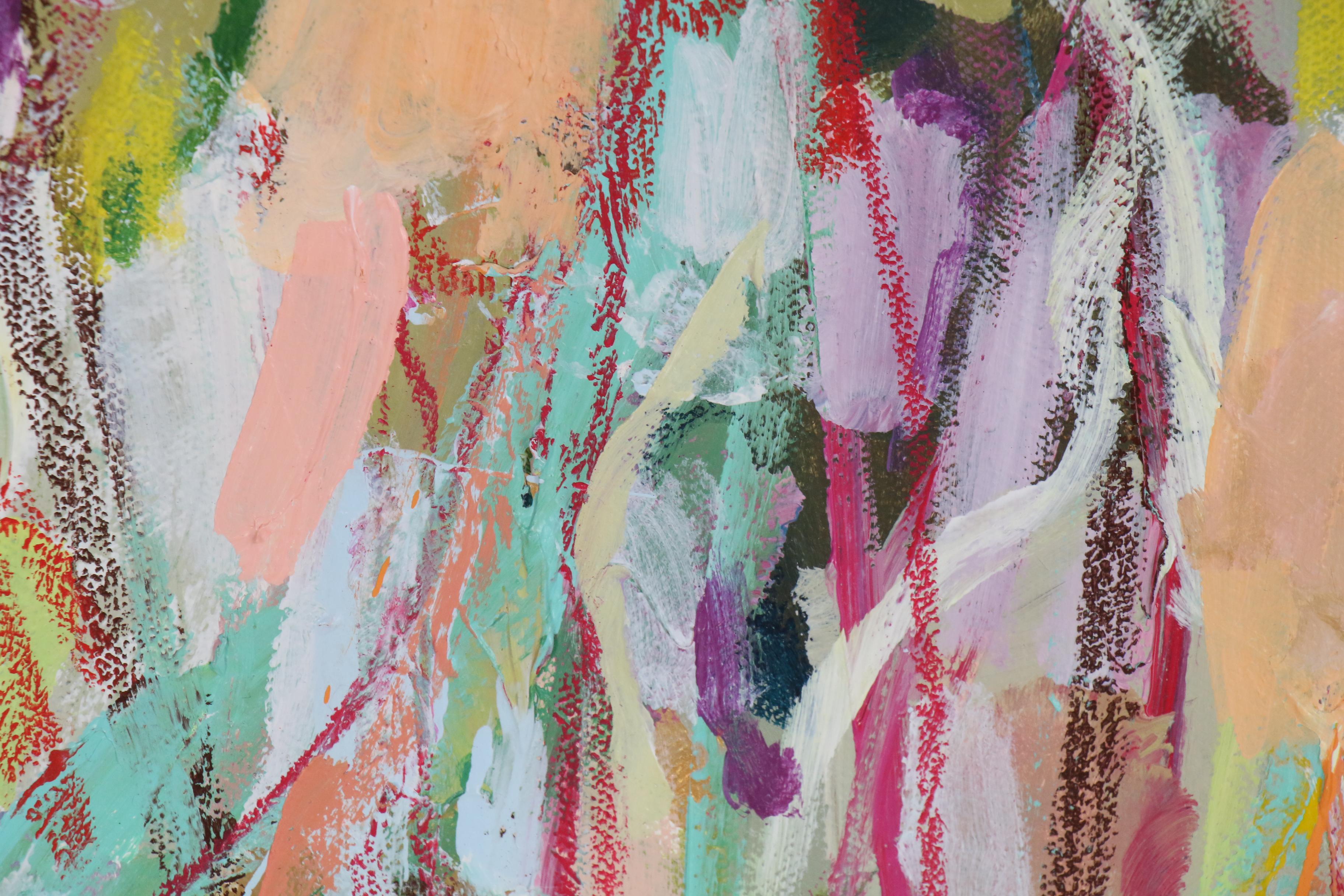 Kait Roberts Acrylic Painting "After Everything - She Still Bloomed" | EBTH