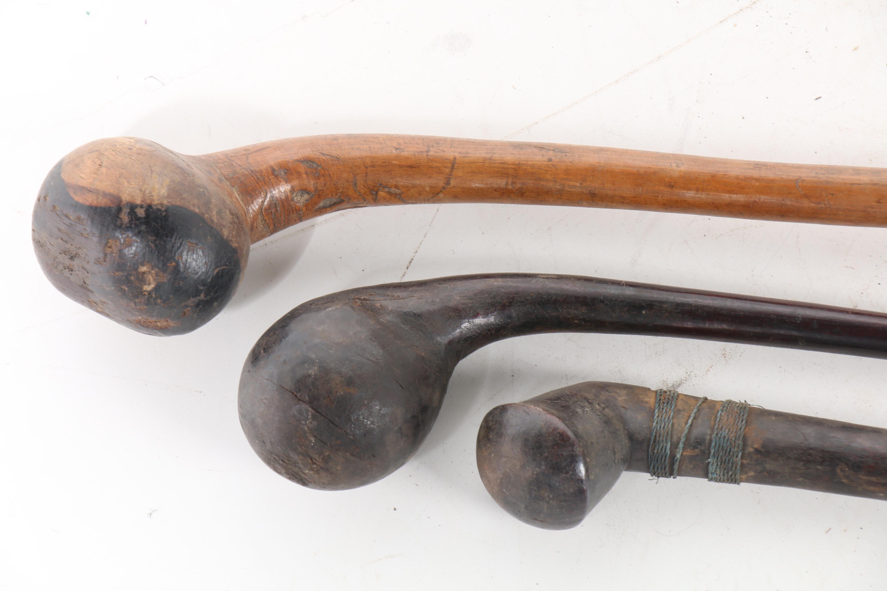 Southeast African Wooden Knobkerries | EBTH