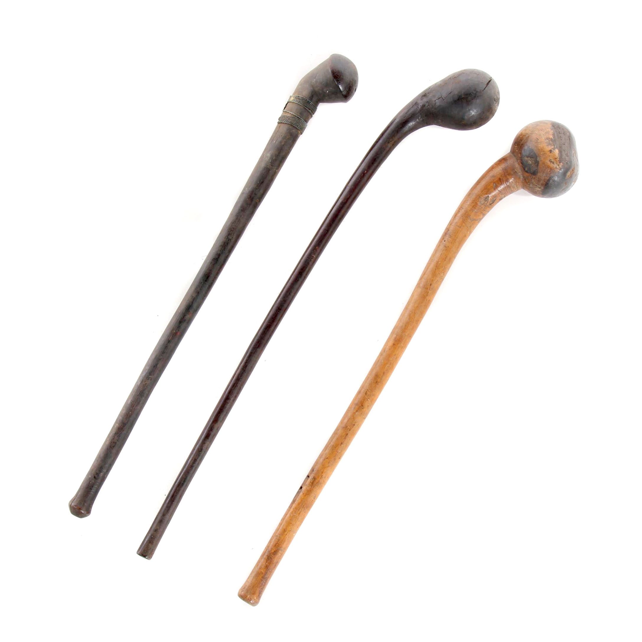 Southeast African Wooden Knobkerries | EBTH