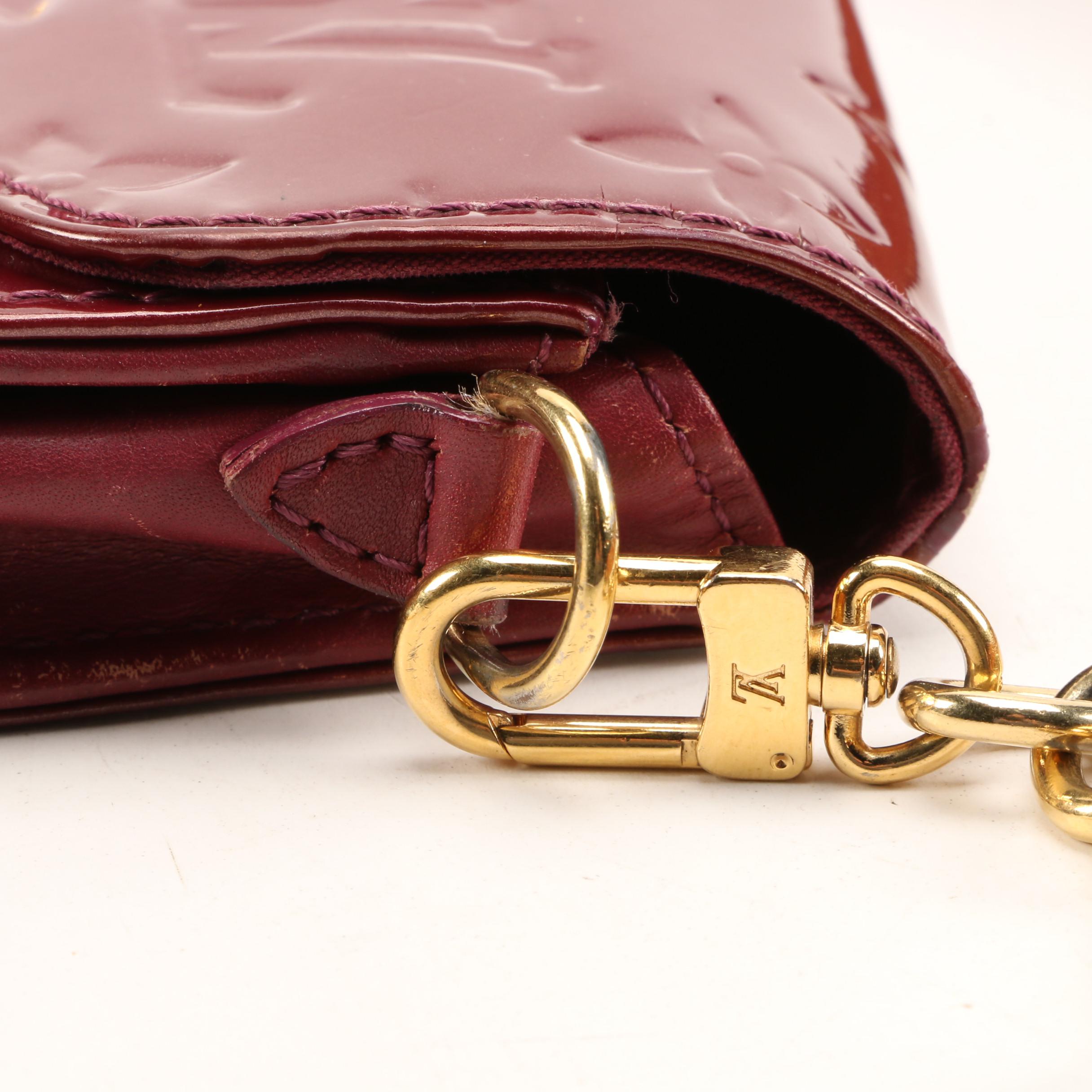 Louis Vuitton Sunset Boulevard Bag in Rouge Fauviste Monogram Vernis ...
