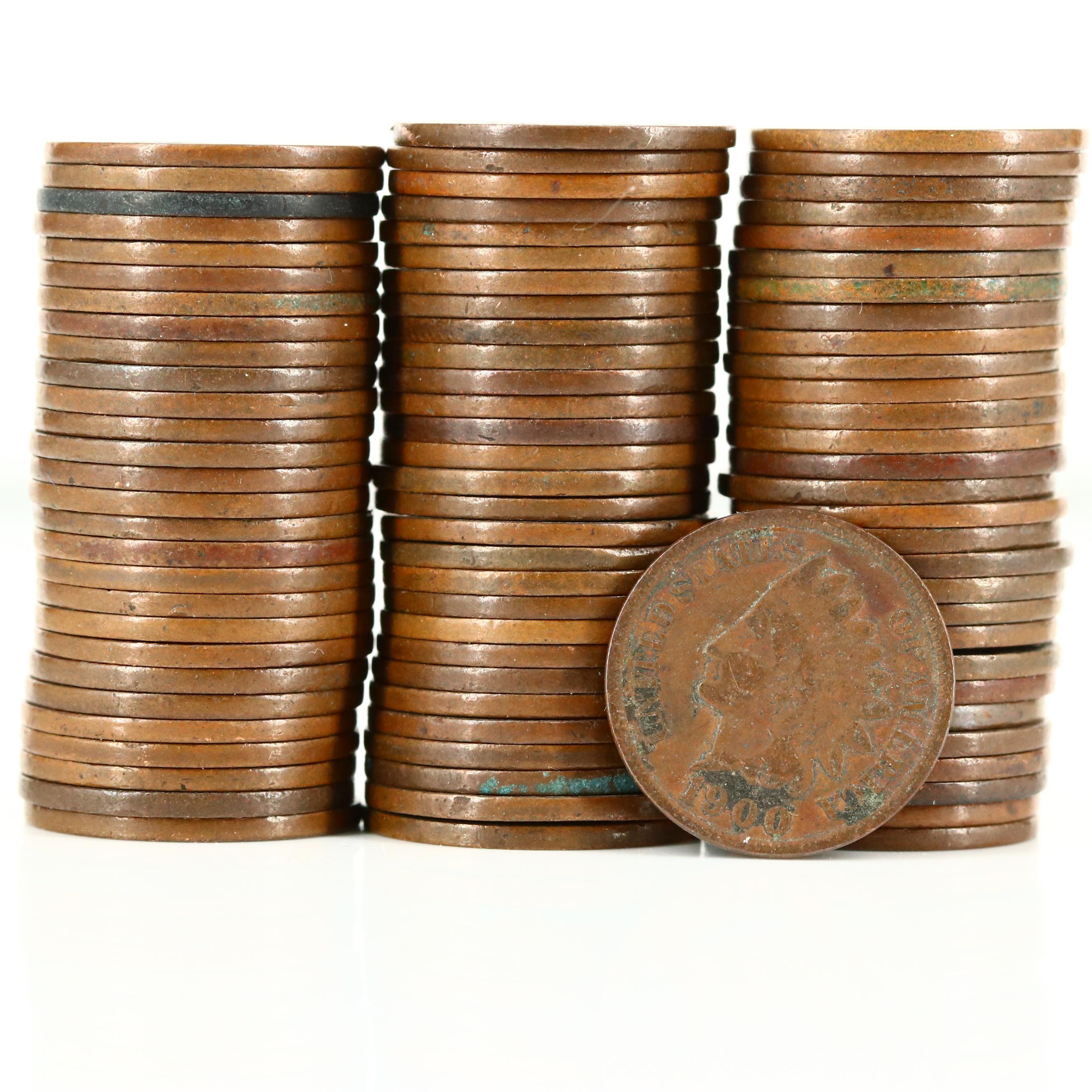 Eighty-Seven Indian Head Cents | EBTH