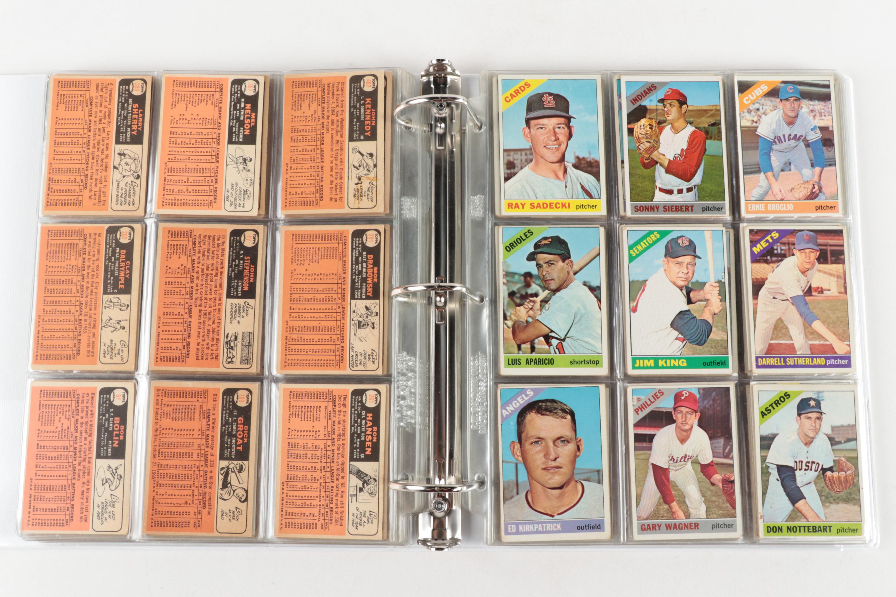 Binder of 1966 Topps Baseball Cards | EBTH