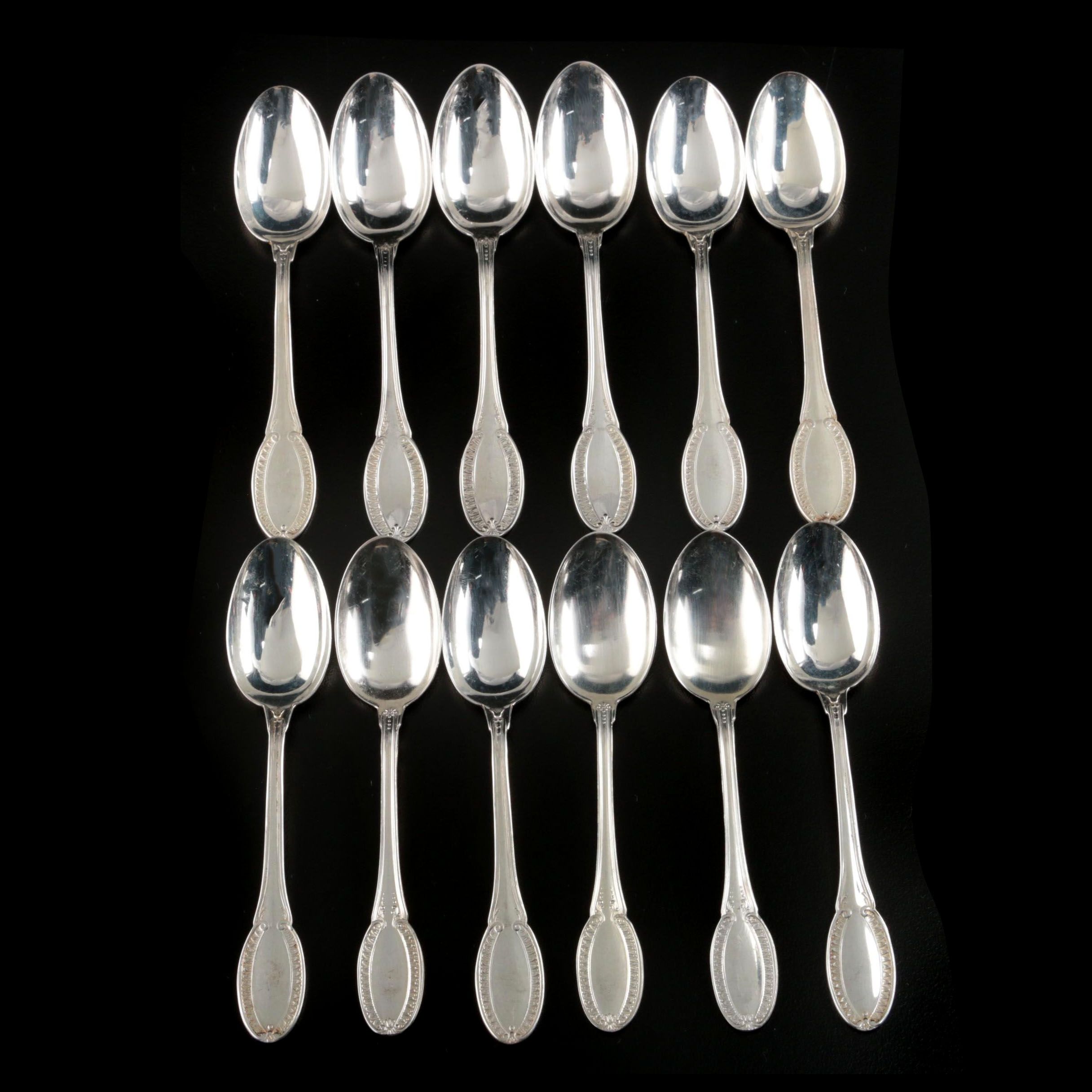 800 Silver Demitasse Spoons | EBTH