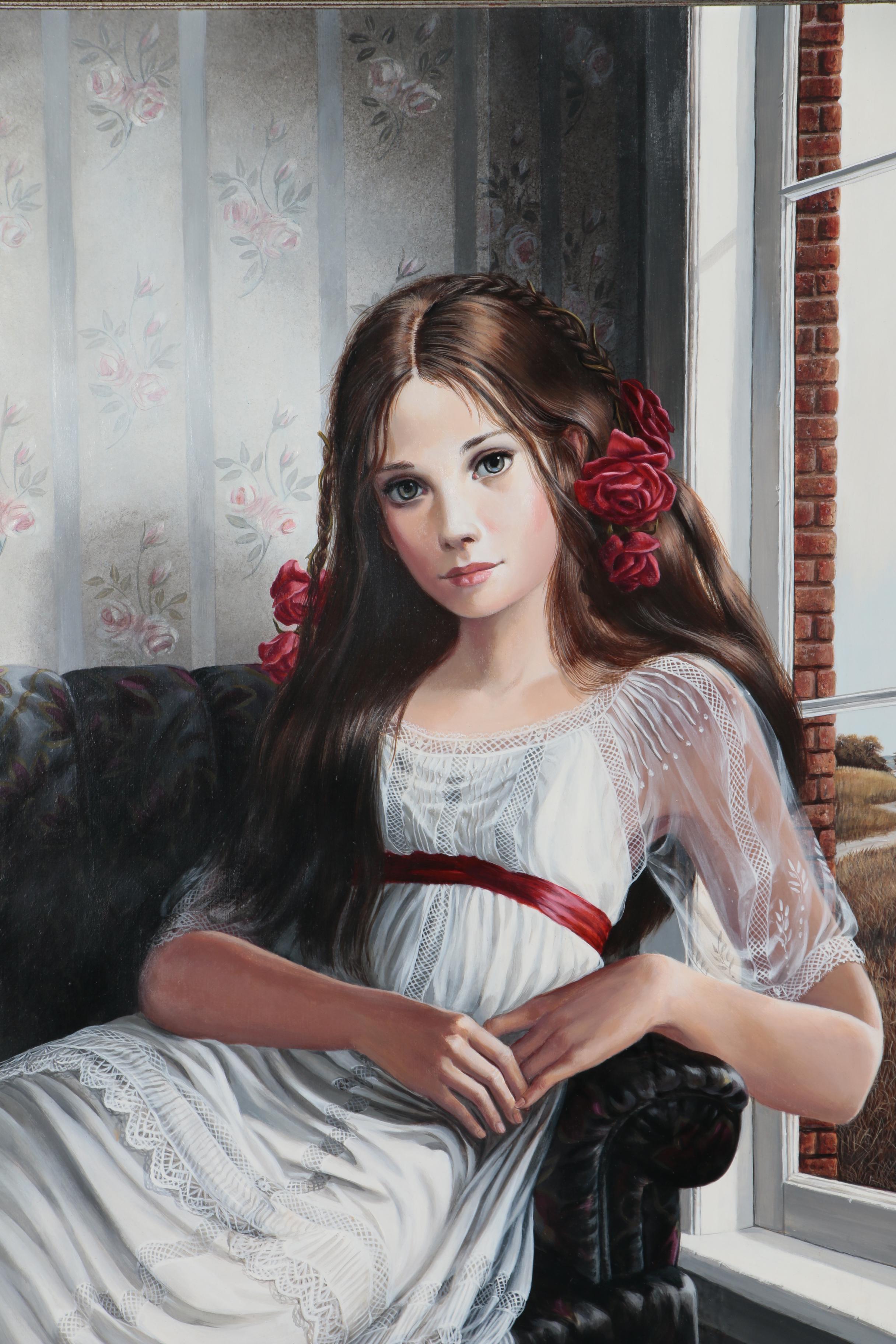 Pati Bannister Portrait Oil Painting "Miranda" | EBTH