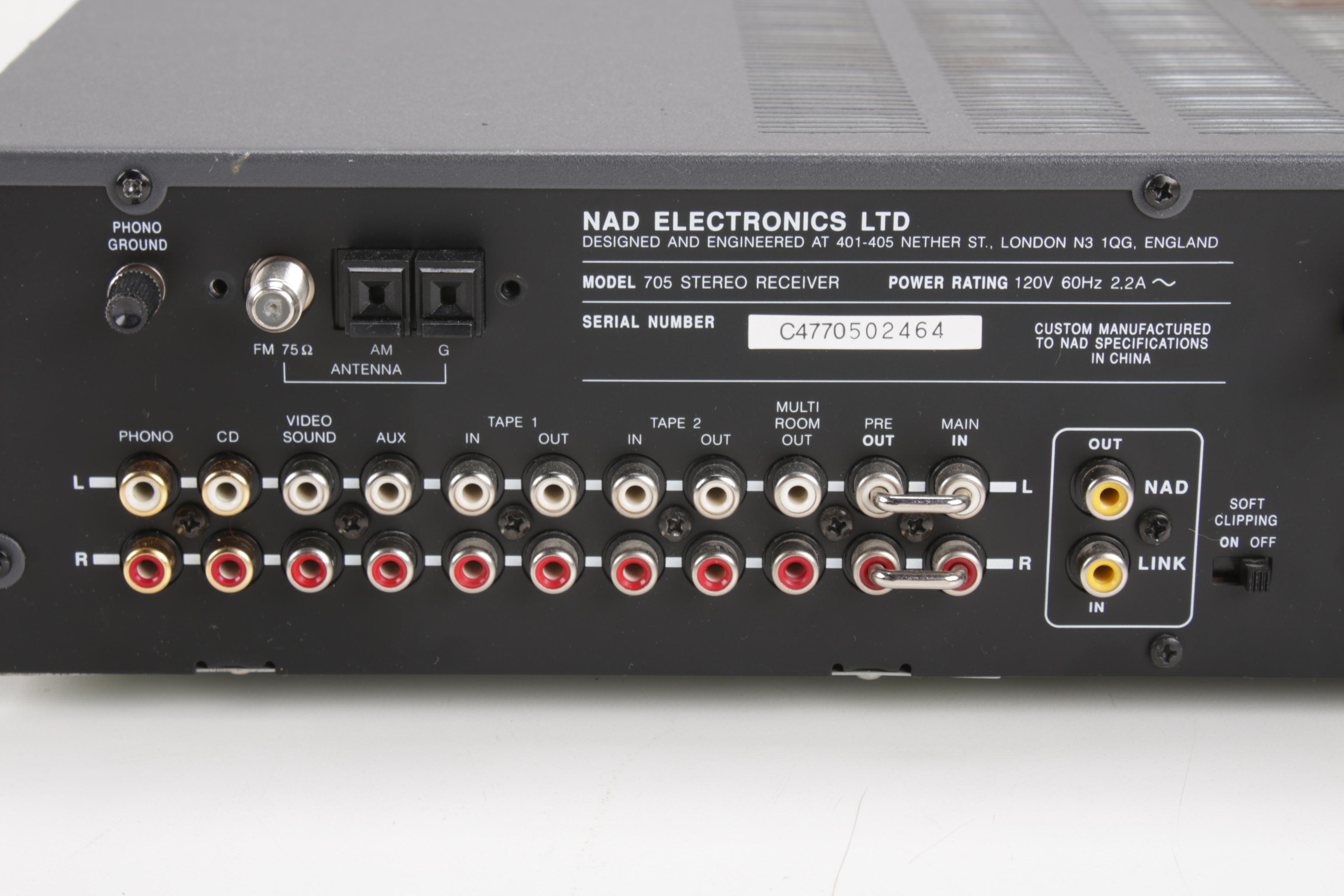 NAD Electronics 705 Stereo Receiver | EBTH
