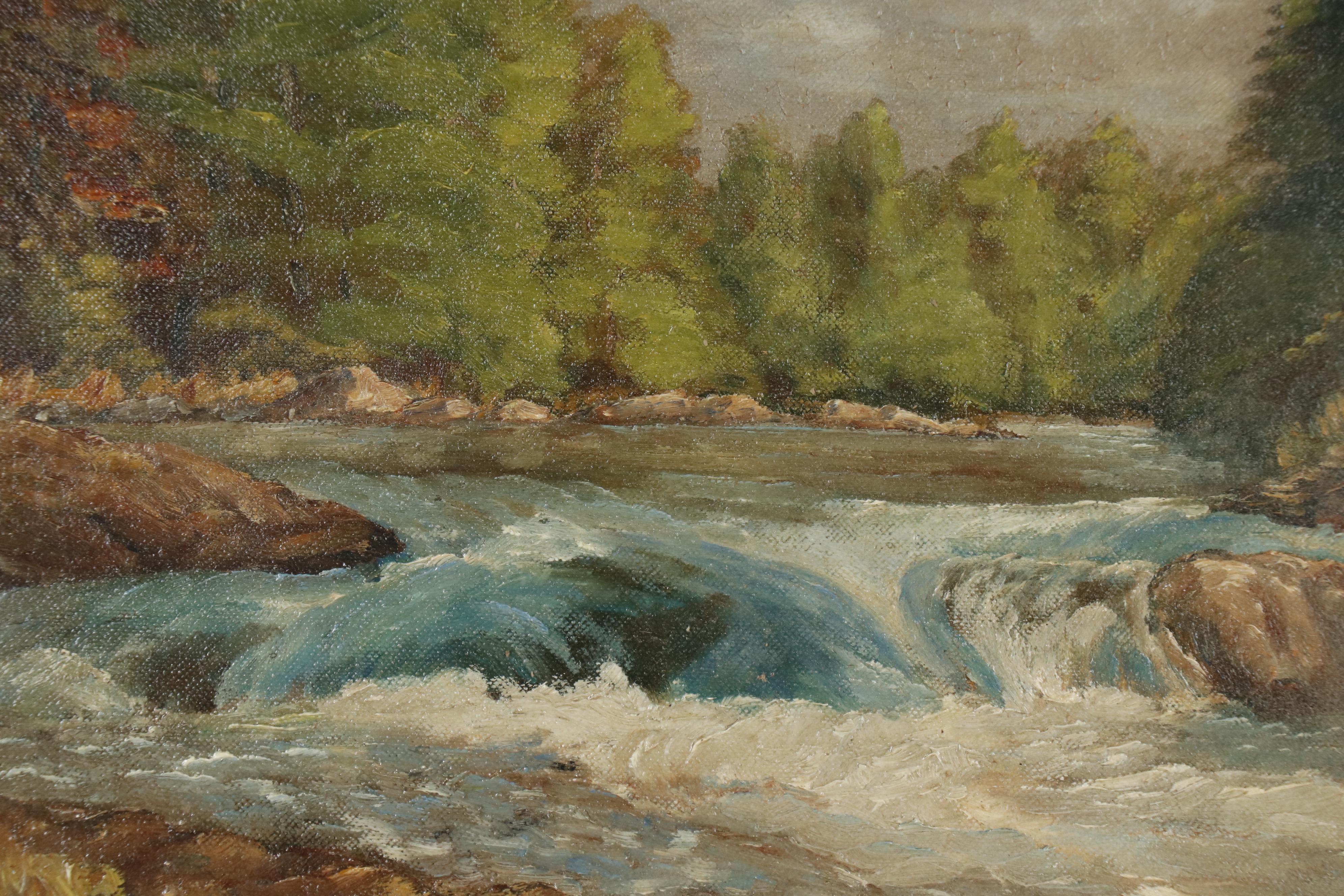 Richard Ruh Epperly Landscape Oil Painting | EBTH