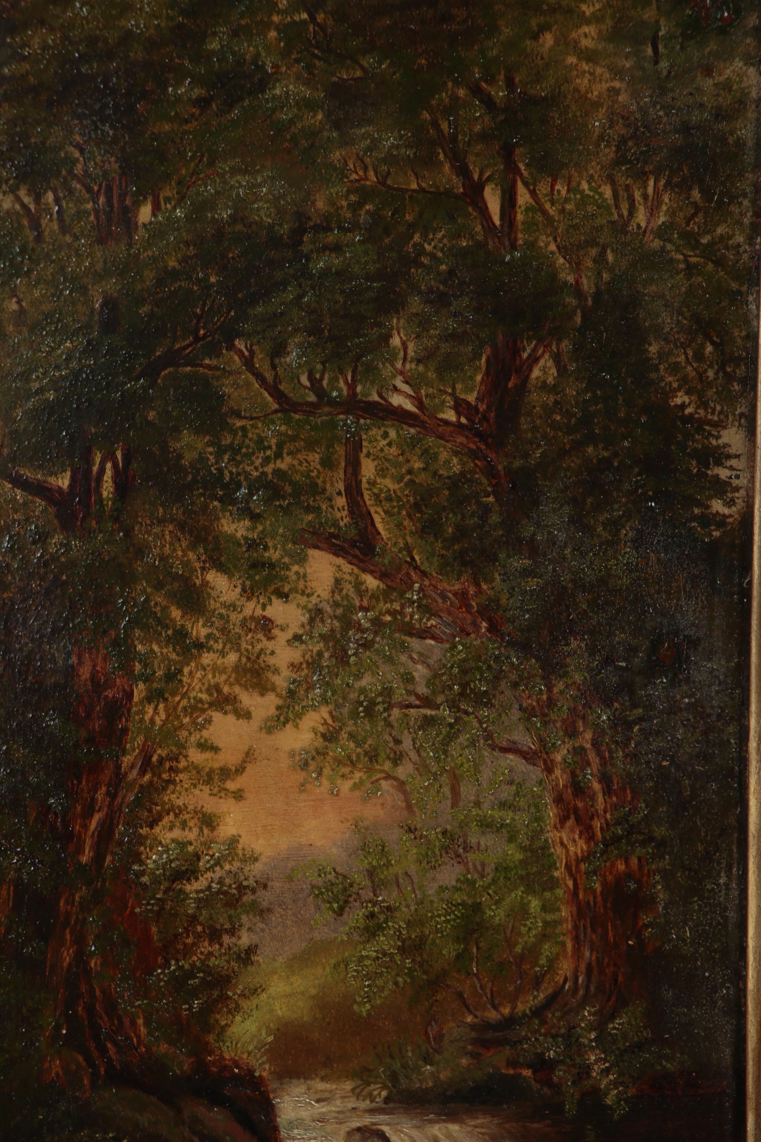 John Zang Riverscape Oil Painting | EBTH