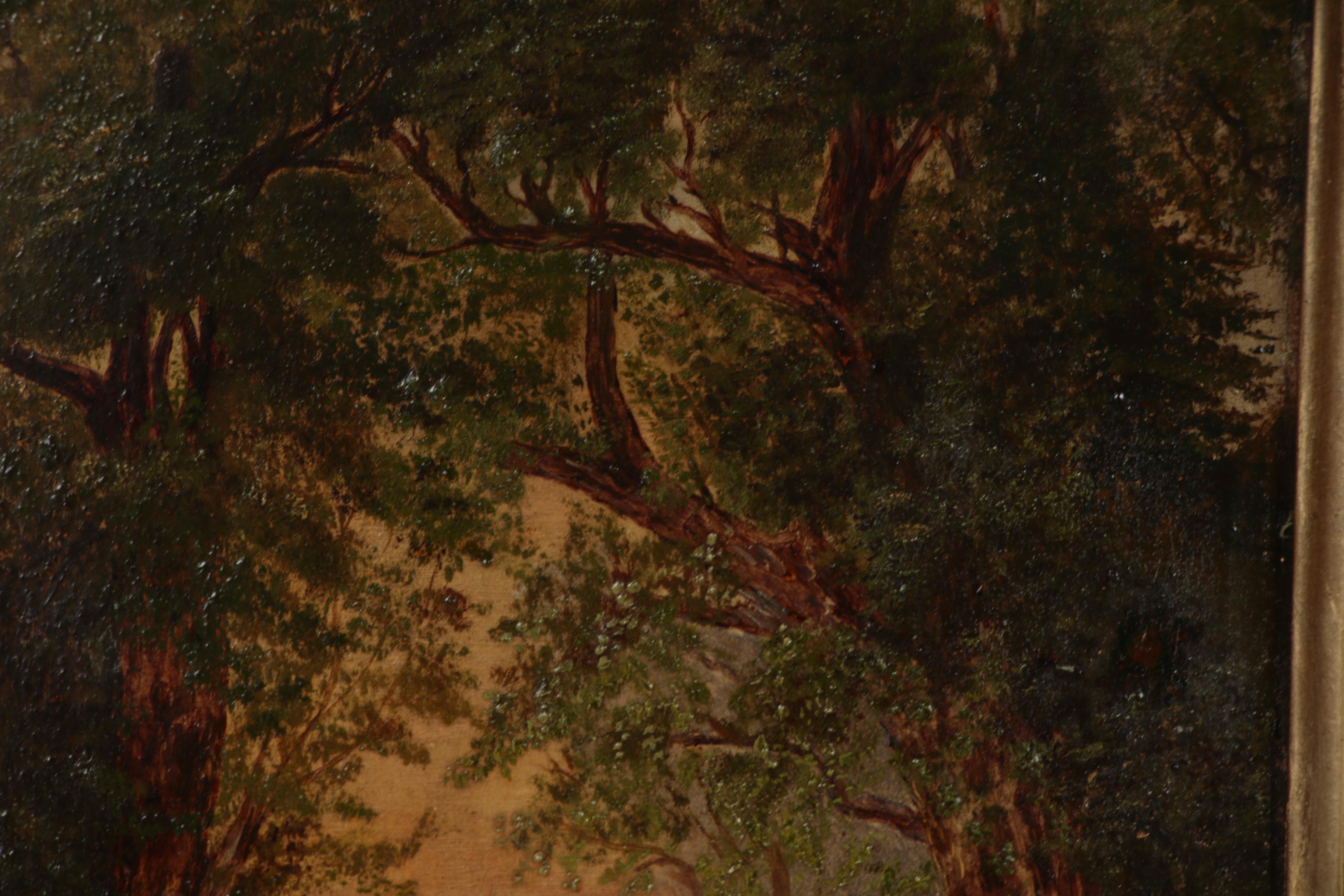 John Zang Riverscape Oil Painting | EBTH