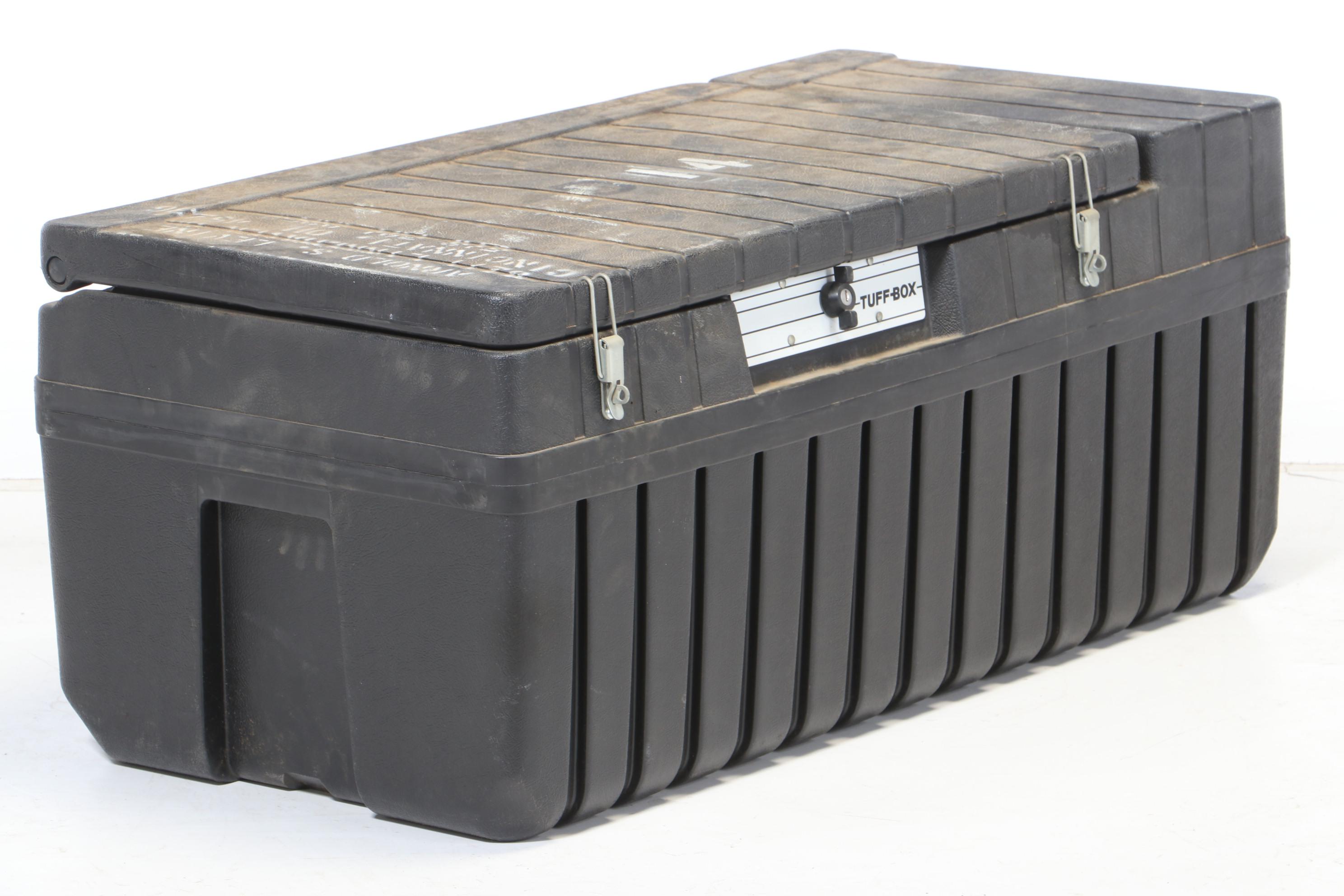Tuff Box Heavy-Duty Plastic Lockable Tool Storage Box | EBTH