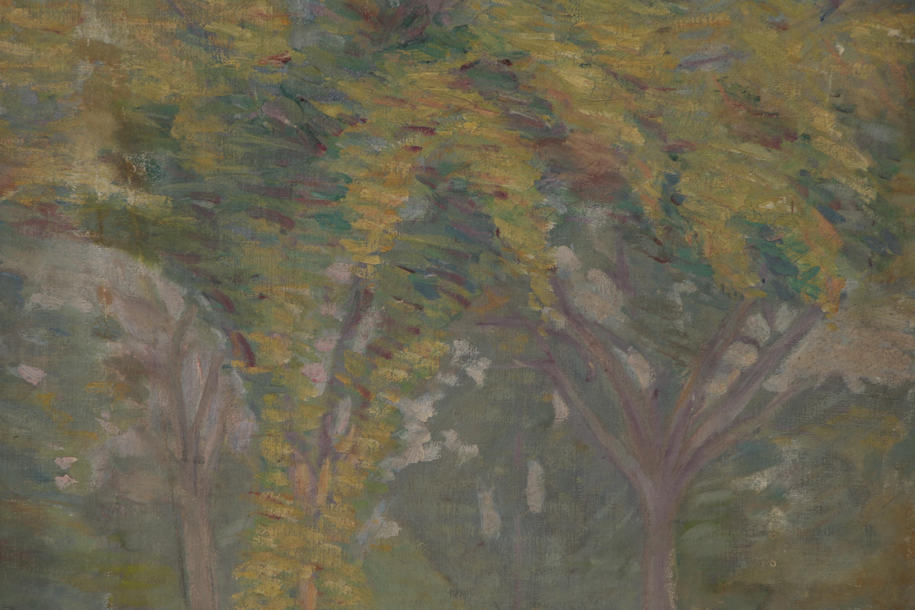 Edwin Willard Deming Landscape Oil Painting, Early 20th century | EBTH