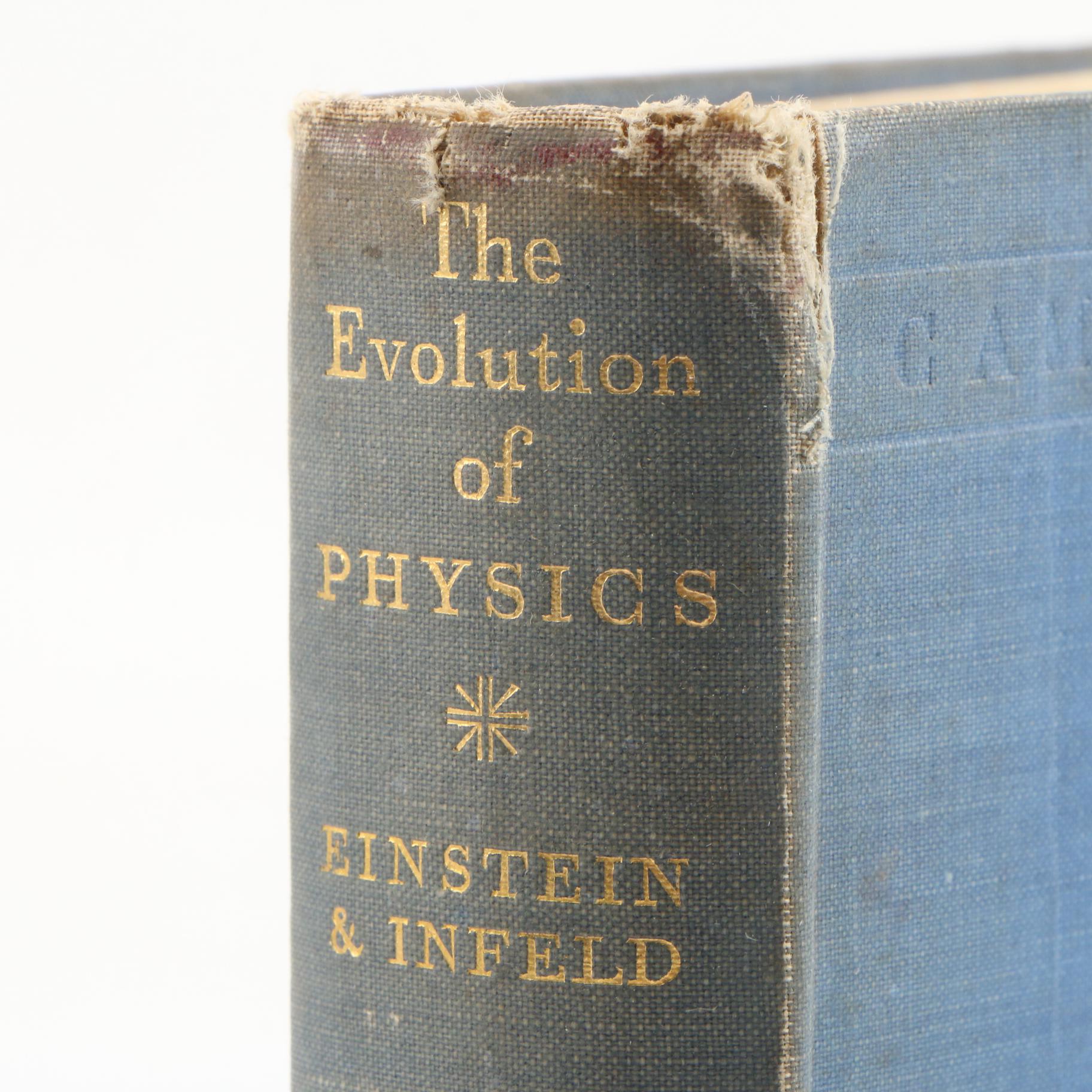 1938 "The Evolution of Physics" by Albert Einstein and Leopold Infeld ...