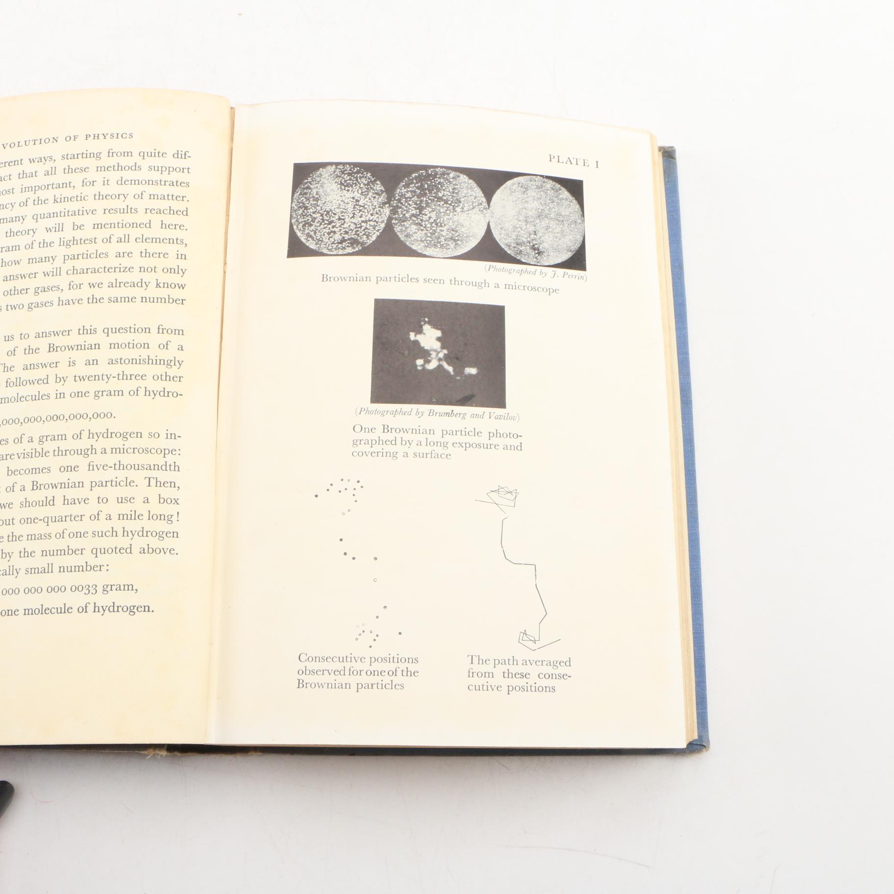 1938 "The Evolution of Physics" by Albert Einstein and Leopold Infeld ...