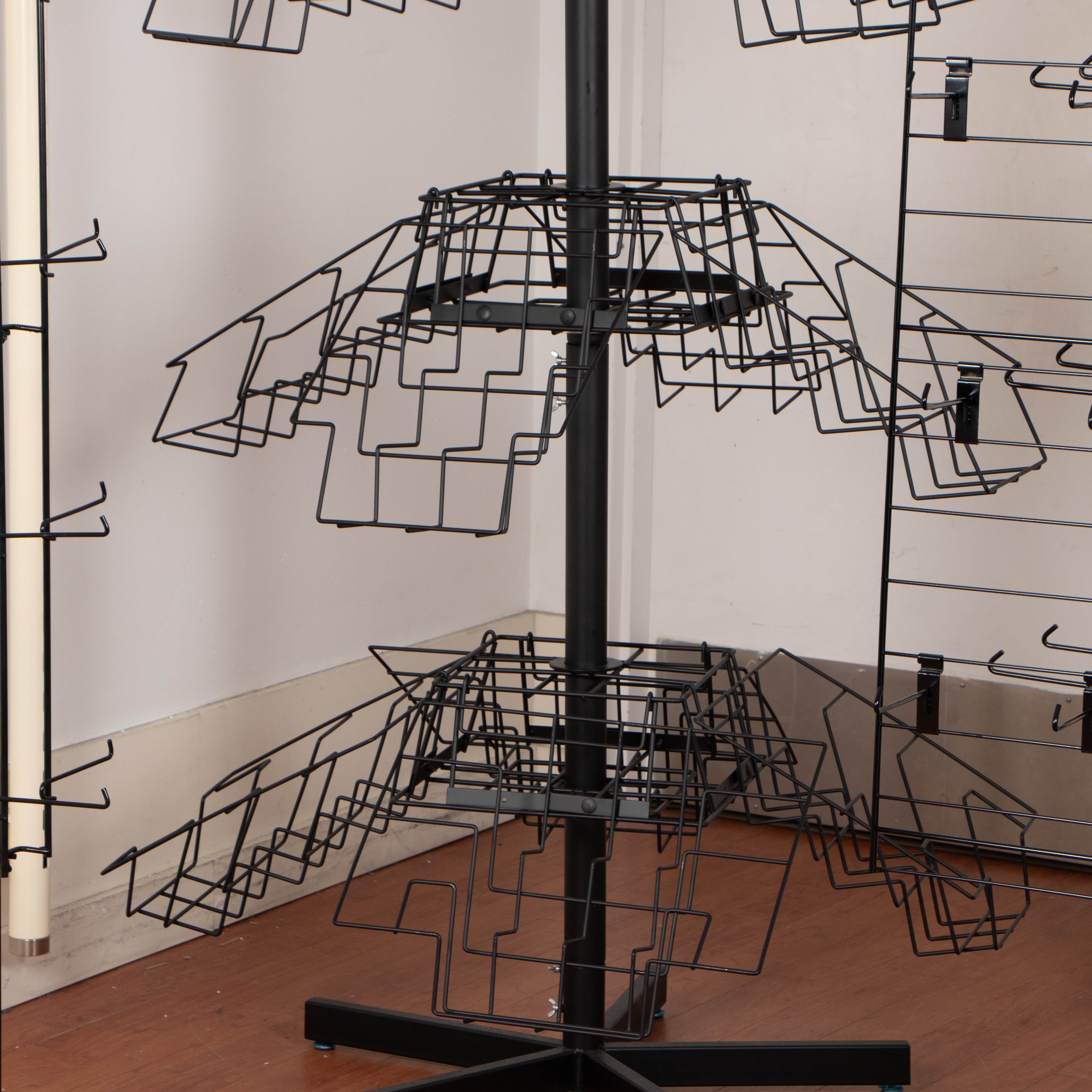 Rotating Metal Store Fixture Display Racks | EBTH