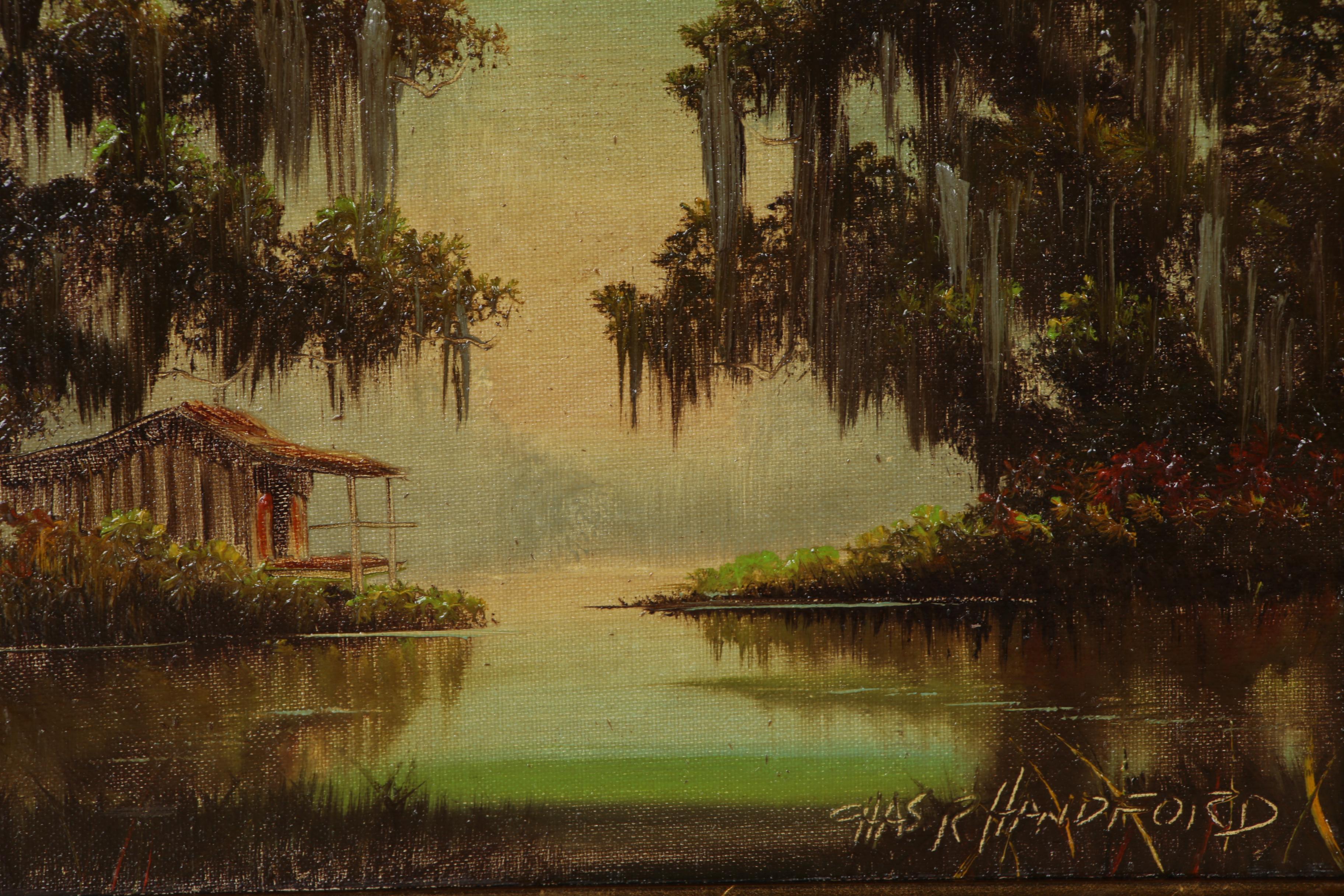 Charles Handford Oil Painting of Louisiana Bayou | EBTH