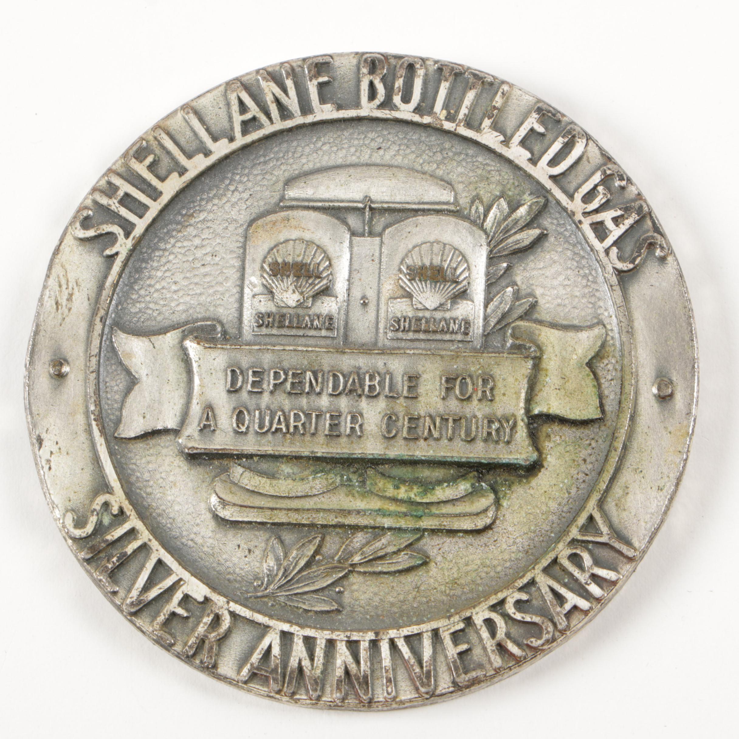 Shellane Bottled Gas Advertisement Paperweights and Decals | EBTH