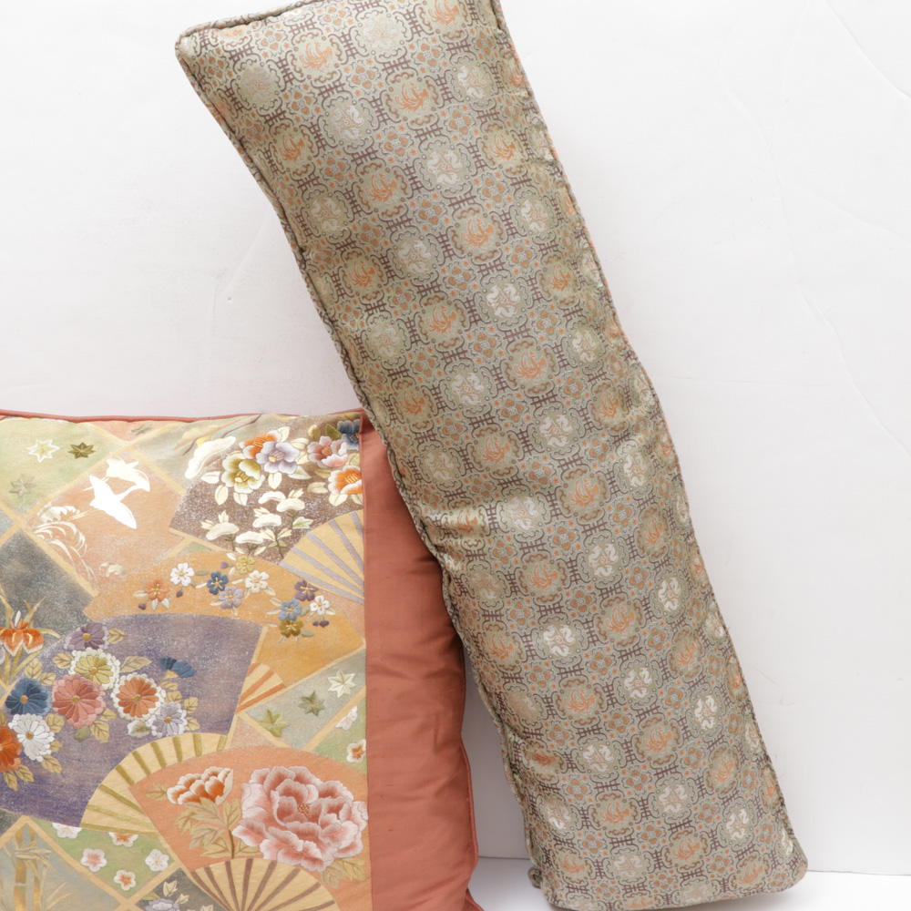 Chinese Drapes, Table Linens, and Decorative Textiles Including Silk ...