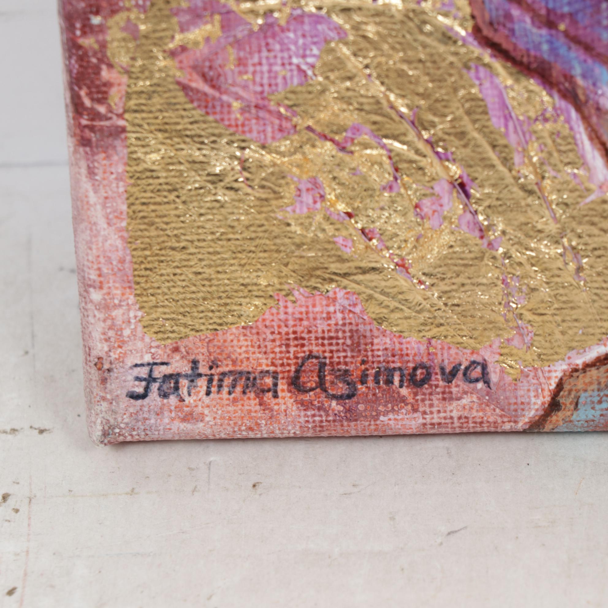 Fatima Taylor Surreal Portrait Acrylic Painting | EBTH