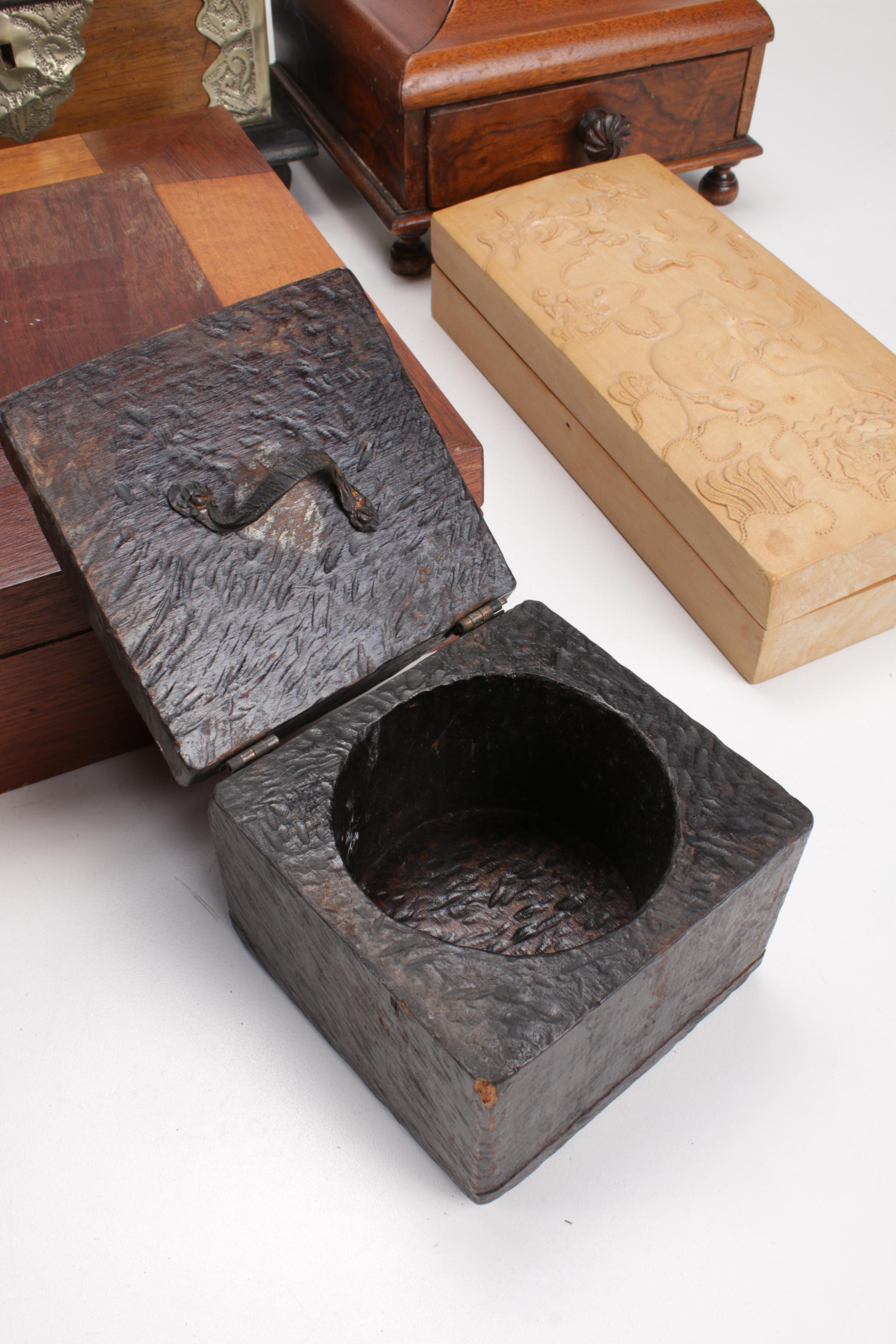 Decorative Wooden Letter Boxes and Other Boxes | EBTH