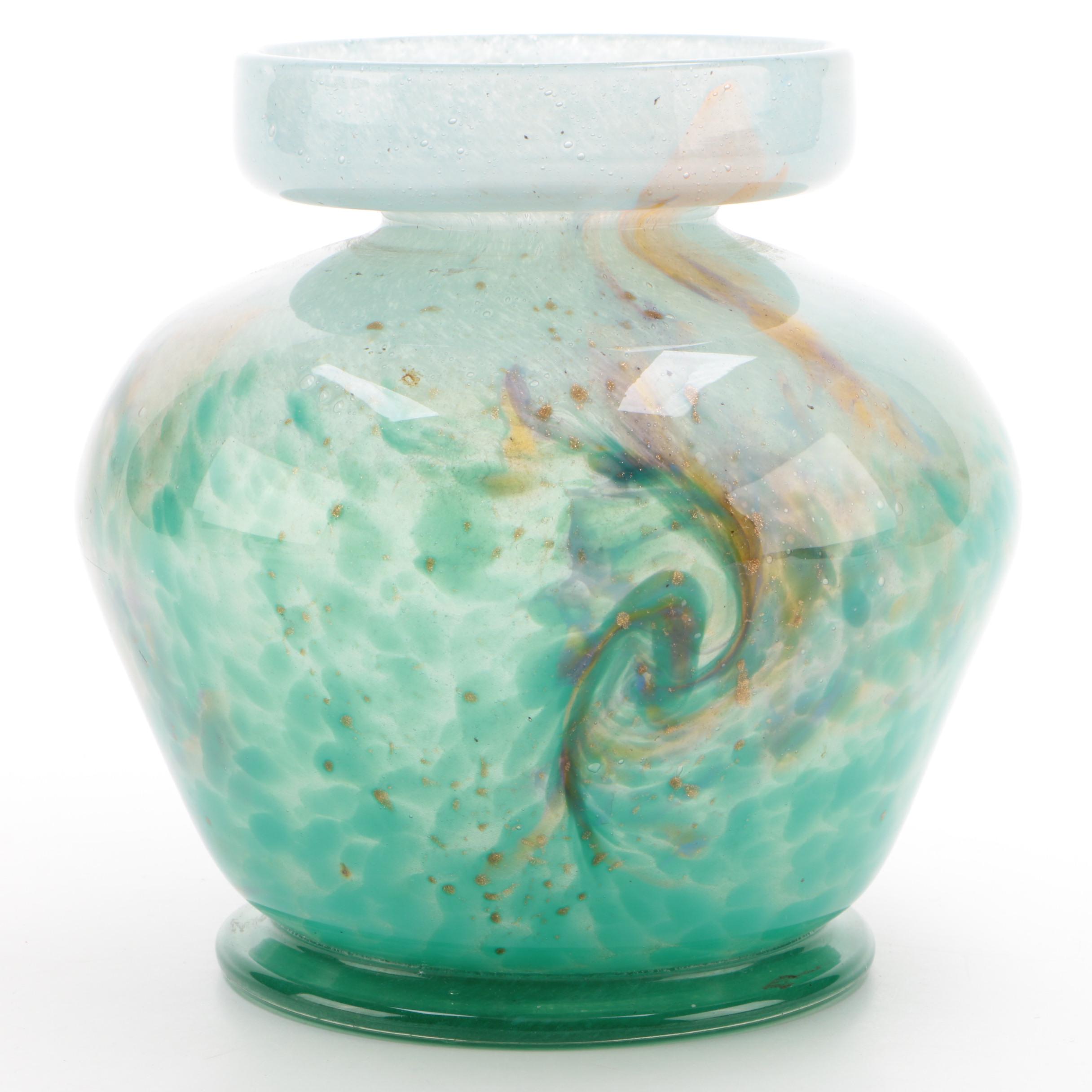 Monart Art Glass Mushroom Lamp Base | EBTH