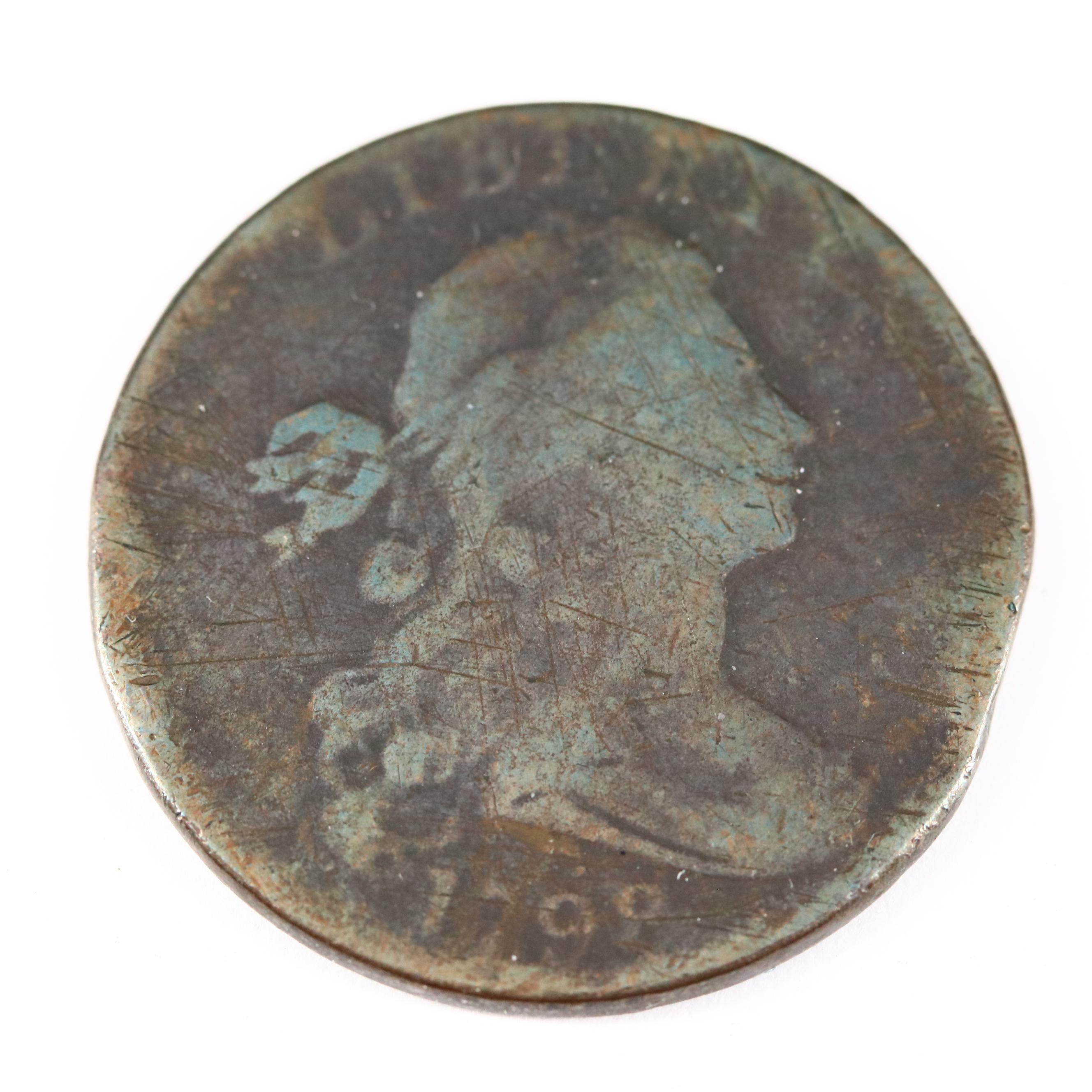 1798 Draped Bust Large Cent | EBTH