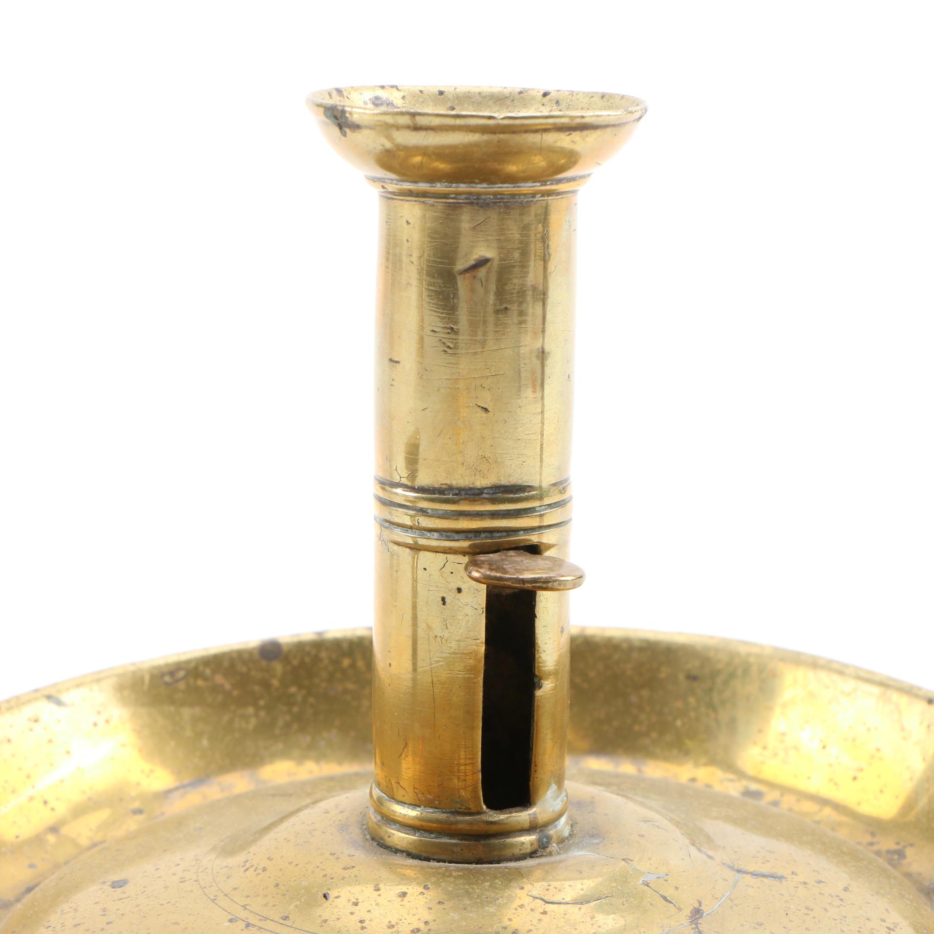 Brass Capstan Candlestick, 17th Century and Early Victorian Brass ...