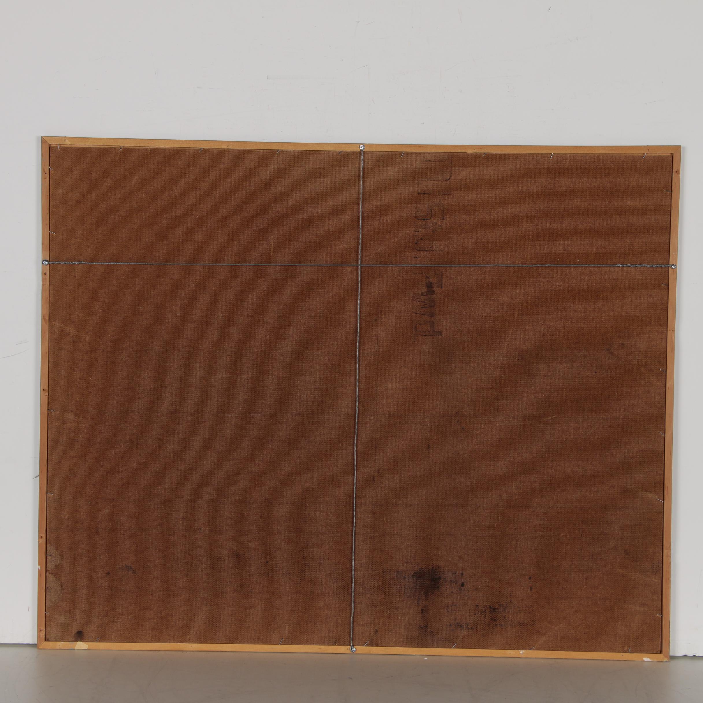 Harrison Rucker Impressionistic Acrylic Painting of a Reclining Nude | EBTH