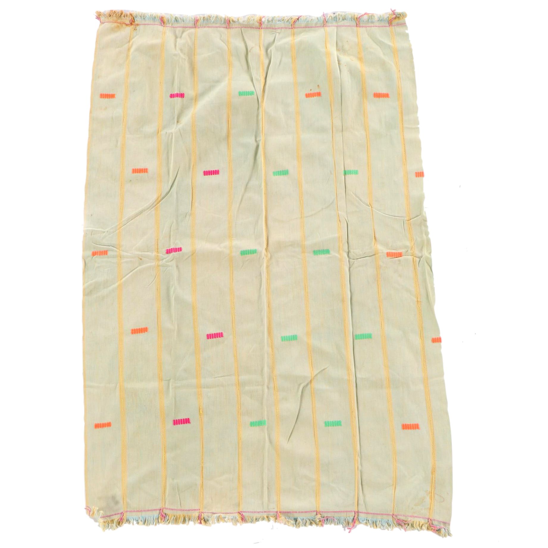 West African Handwoven Baule Textile Wrapper | EBTH