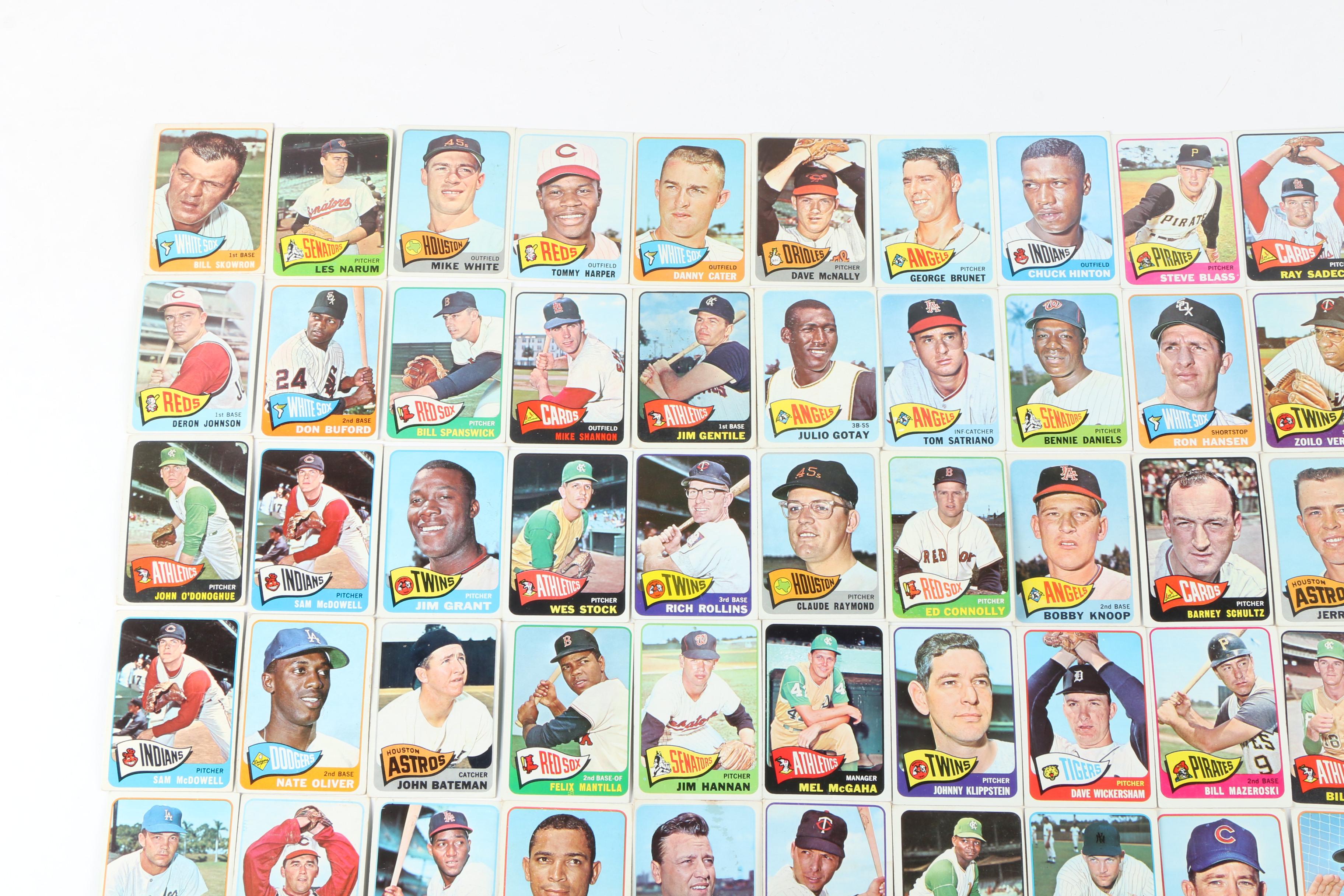 1965 Topps Baseball Cards with Joe Morgan Rookie Card | EBTH