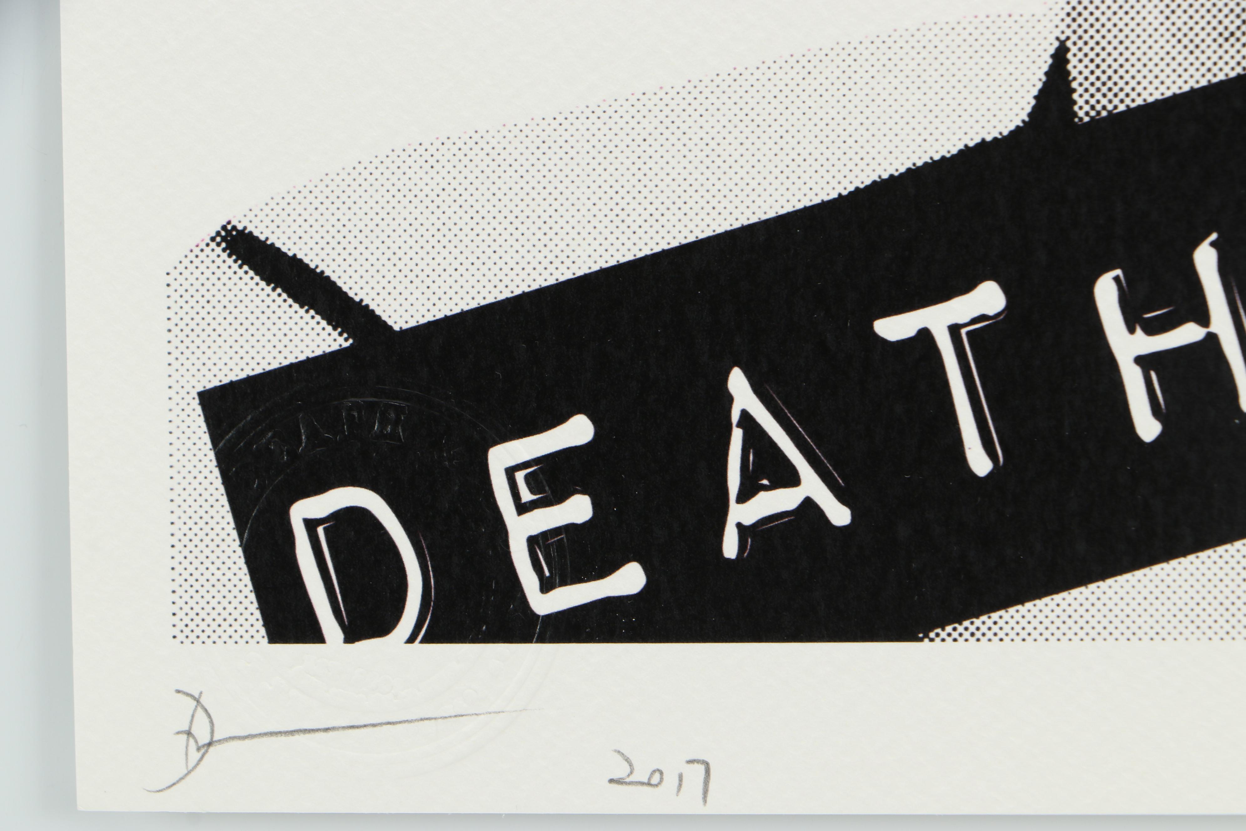 Death NYC Pop Art Graphic Print | EBTH
