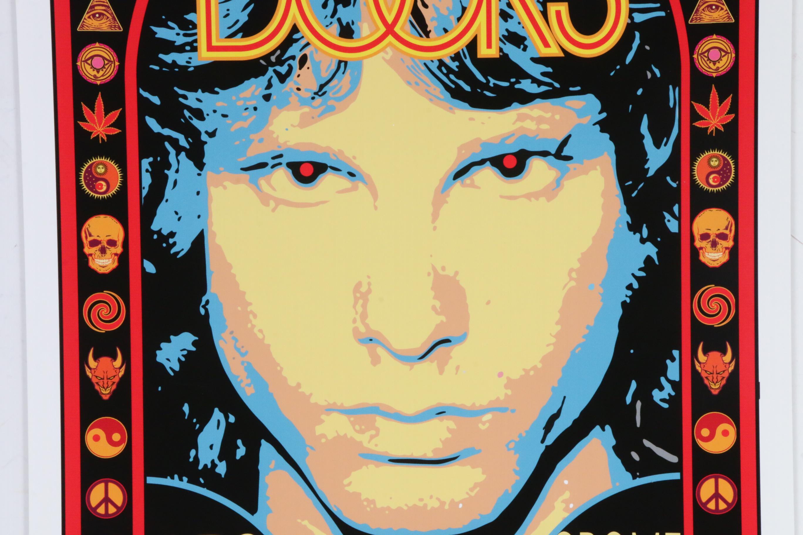 David Edward Byrd Giclée "The Doors-Debut-Fillmore East-1968" | EBTH