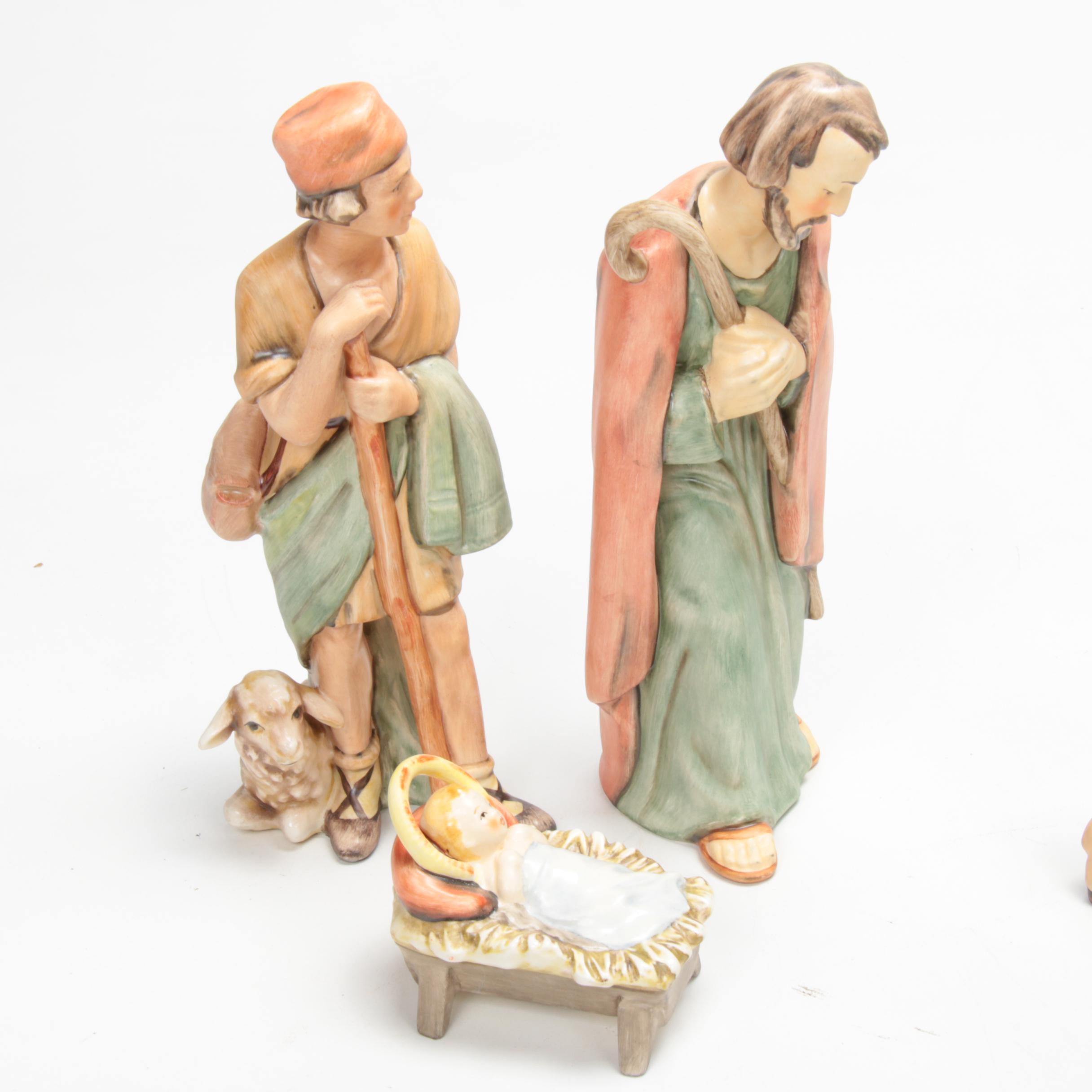 Goebel Porcelain Nativity Scene Figurines | EBTH