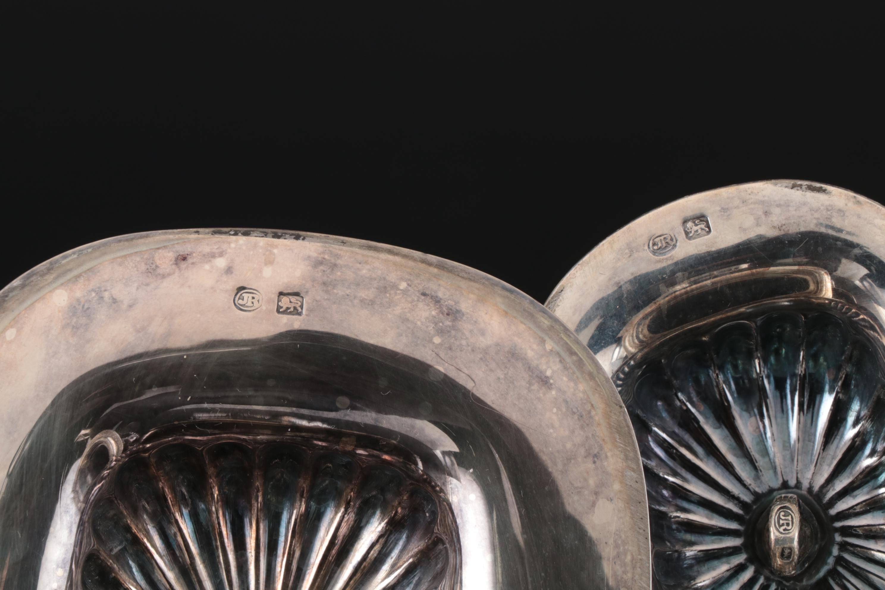John Round & Son Edwardian Sterling Assembled Coffee and Tea Set, circa ...