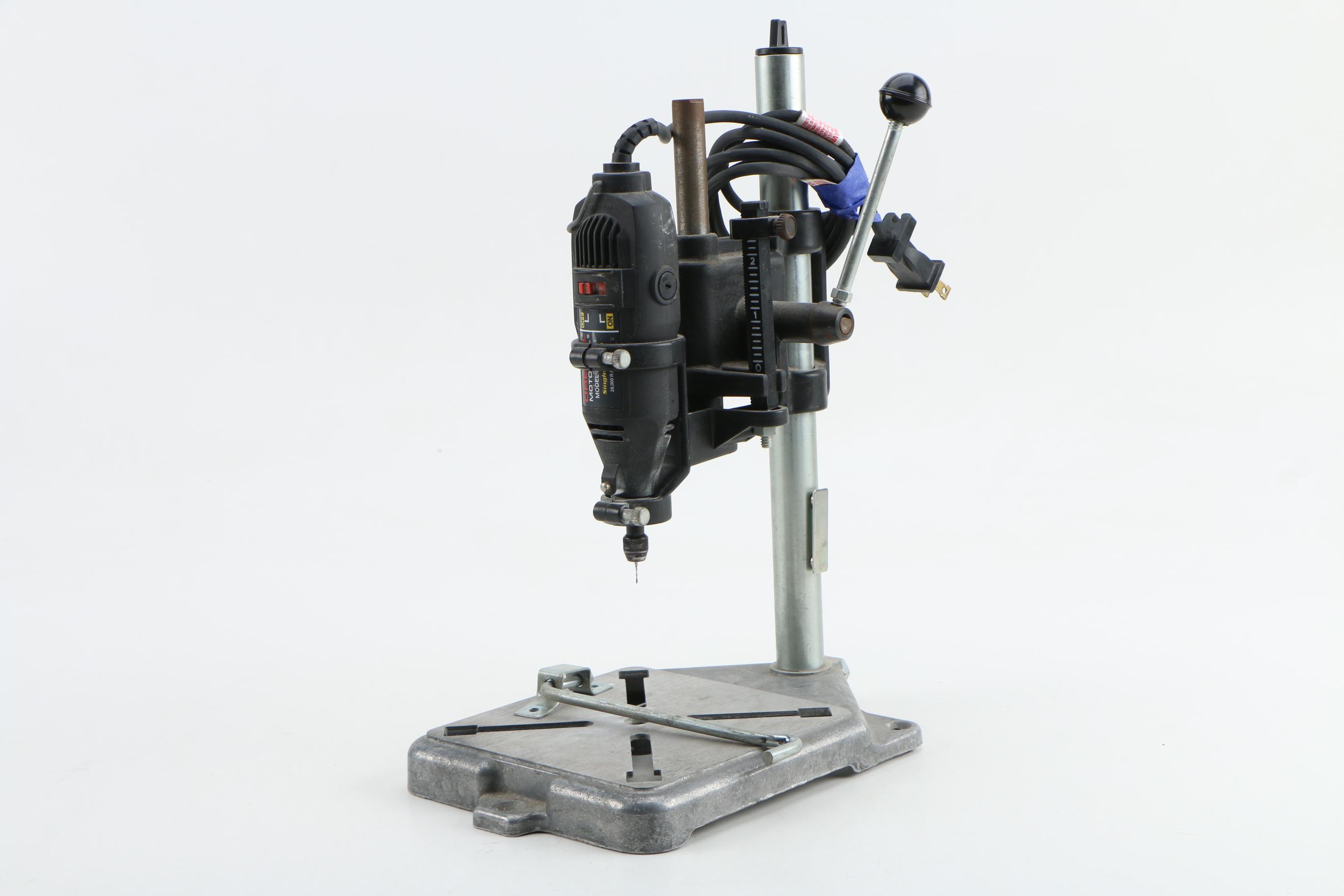 Jewelers Tools, Dremel Drill Press, Flexible Shaft with Handpiece and ...