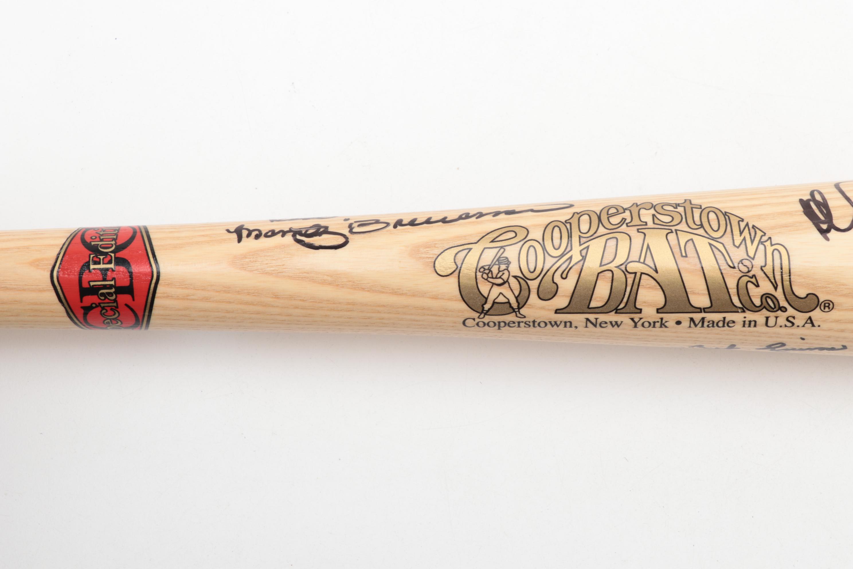 1990 Cincinnati Reds Signed "World Series" Champions Cooperstown ...