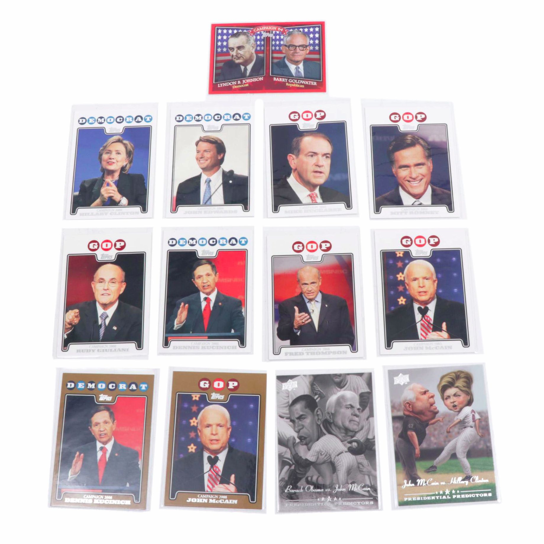 2008 Topps and Upper Deck Political Trading Cards | EBTH